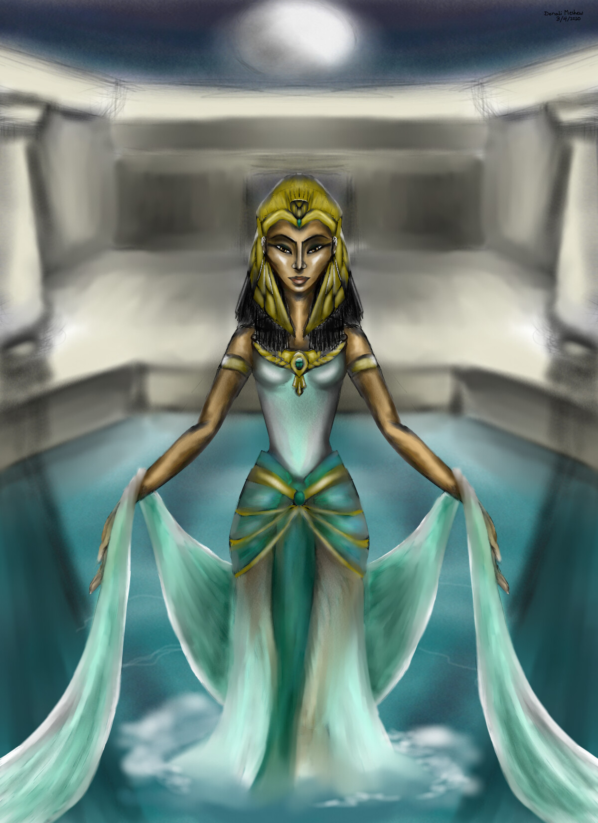 ArtStation - Khemet Moon