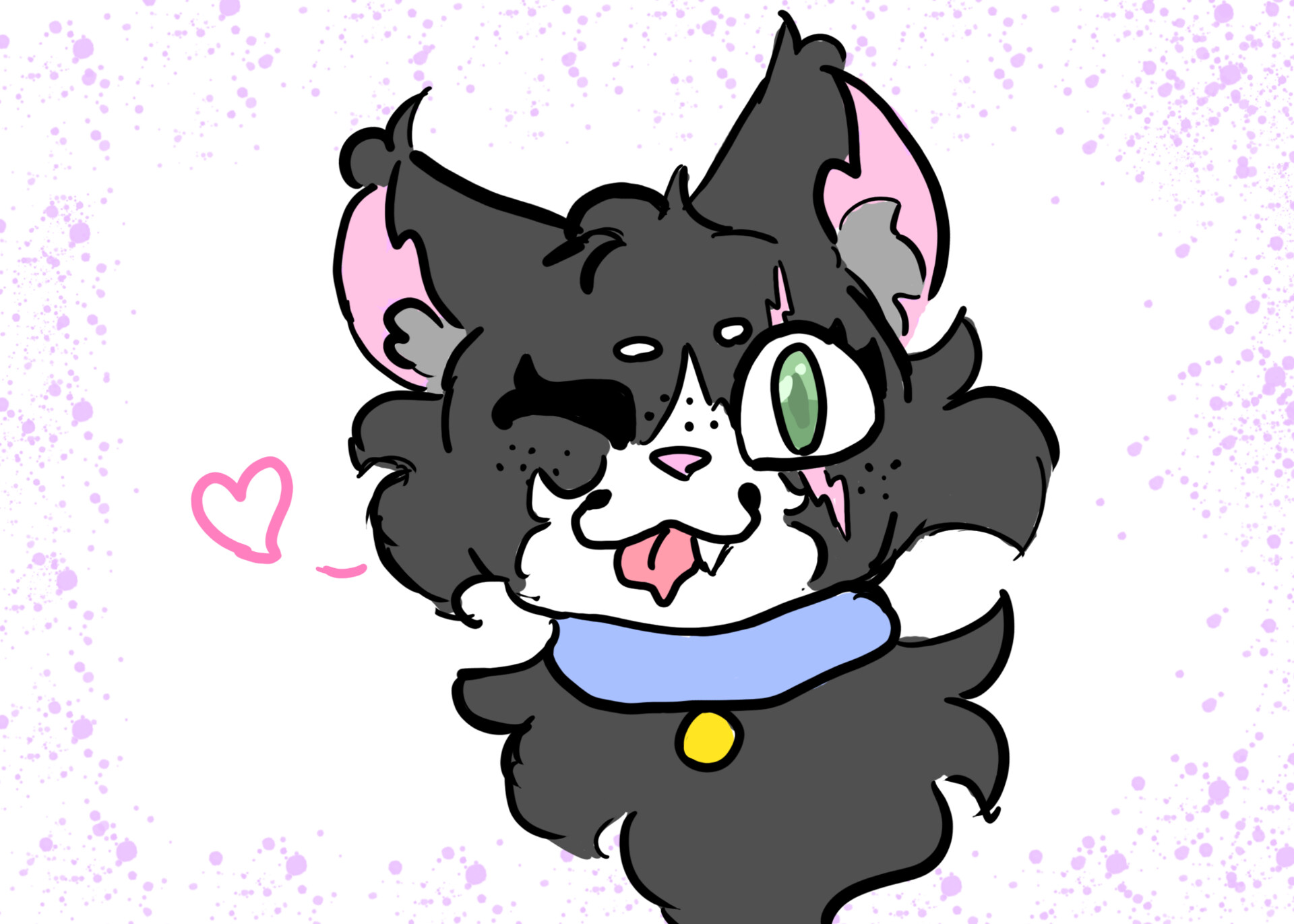 ArtStation - Cartoony Grey Cat