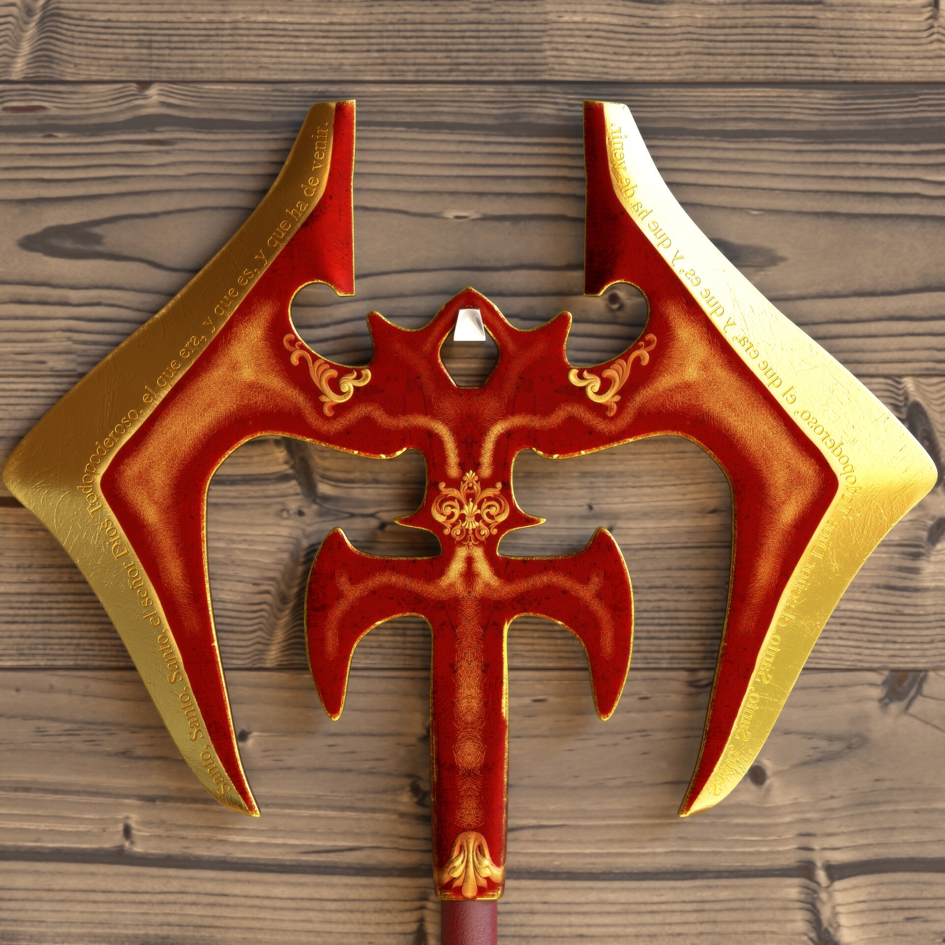 ArtStation - Runic Axe - Blender 2.79b+3DCoat