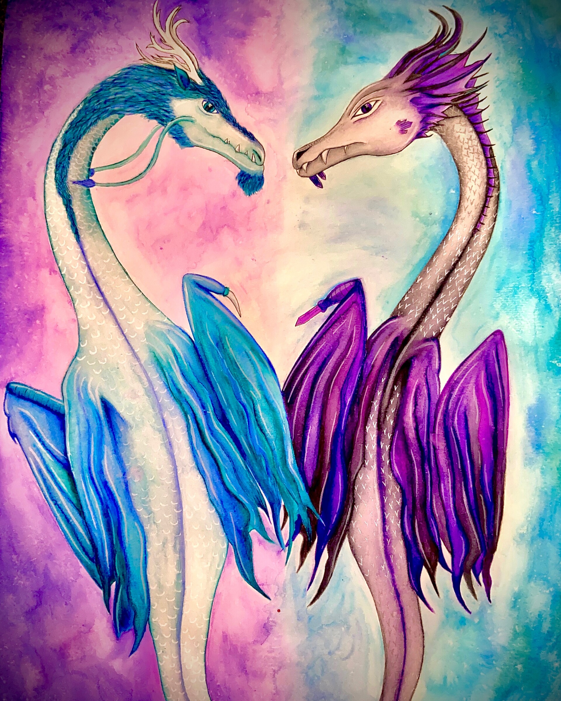 ArtStation - Ice & Magick Dragons