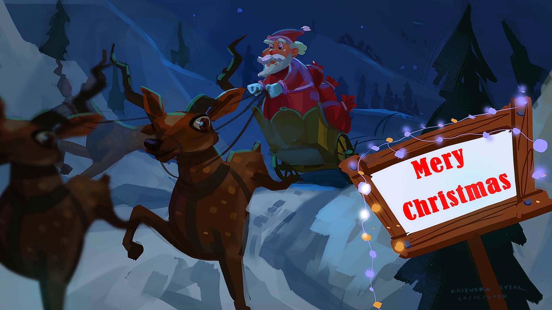 ArtStation - Mery Christmas