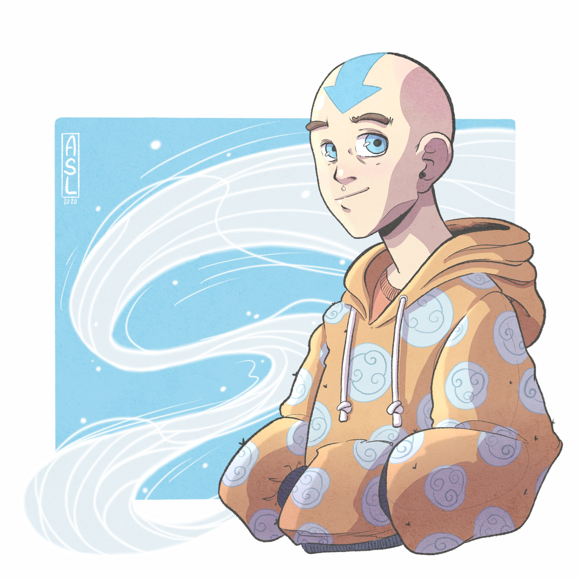 ArtStation - Aang Fanart