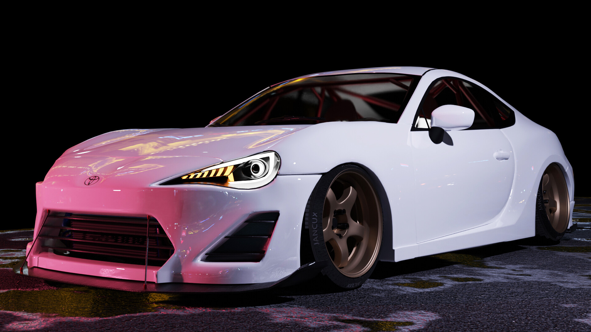 ArtStation - Toyota 86 (Subaru BRZ) 2012 JDM Style 3D
