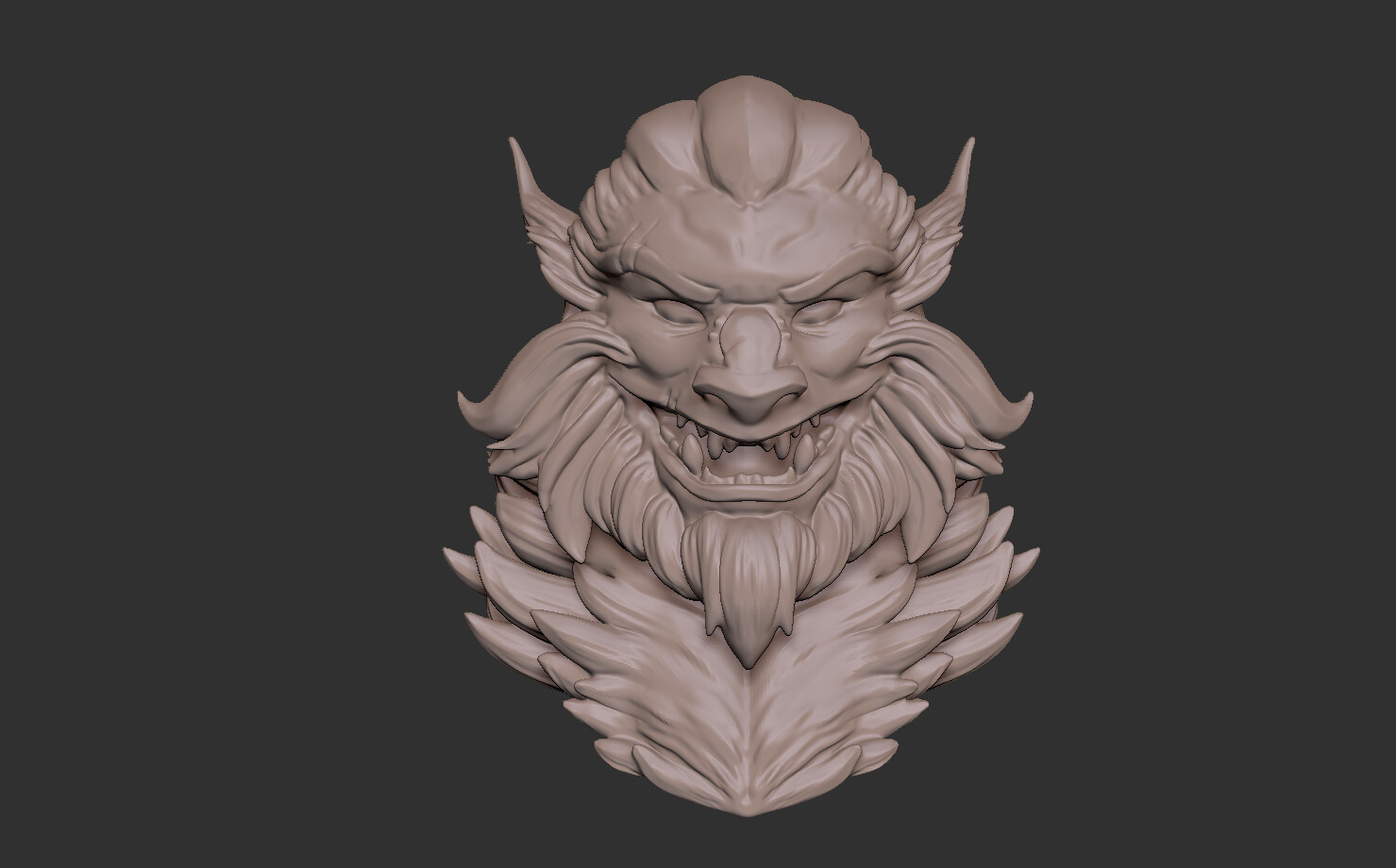 ArtStation - DnD Bugbear sculpt commission
