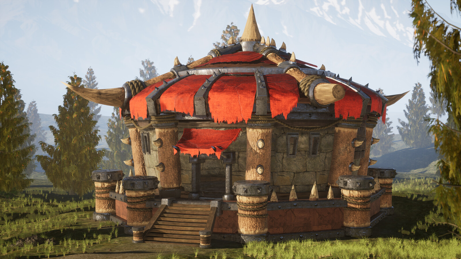 Martin Nagy - WoW - Orc Orgrimmar Embassy Building