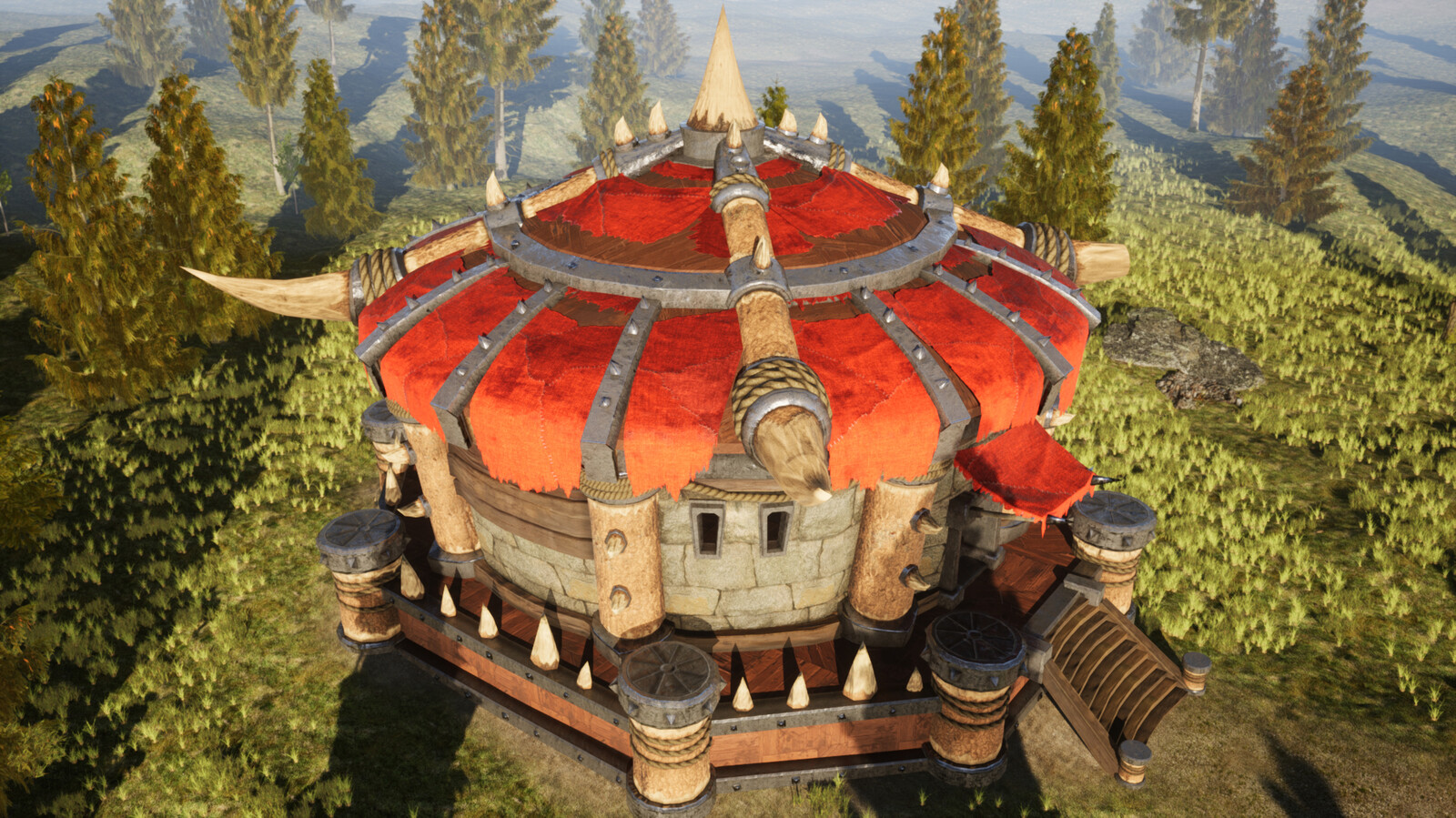 Martin Nagy - WoW - Orc Orgrimmar Embassy Building