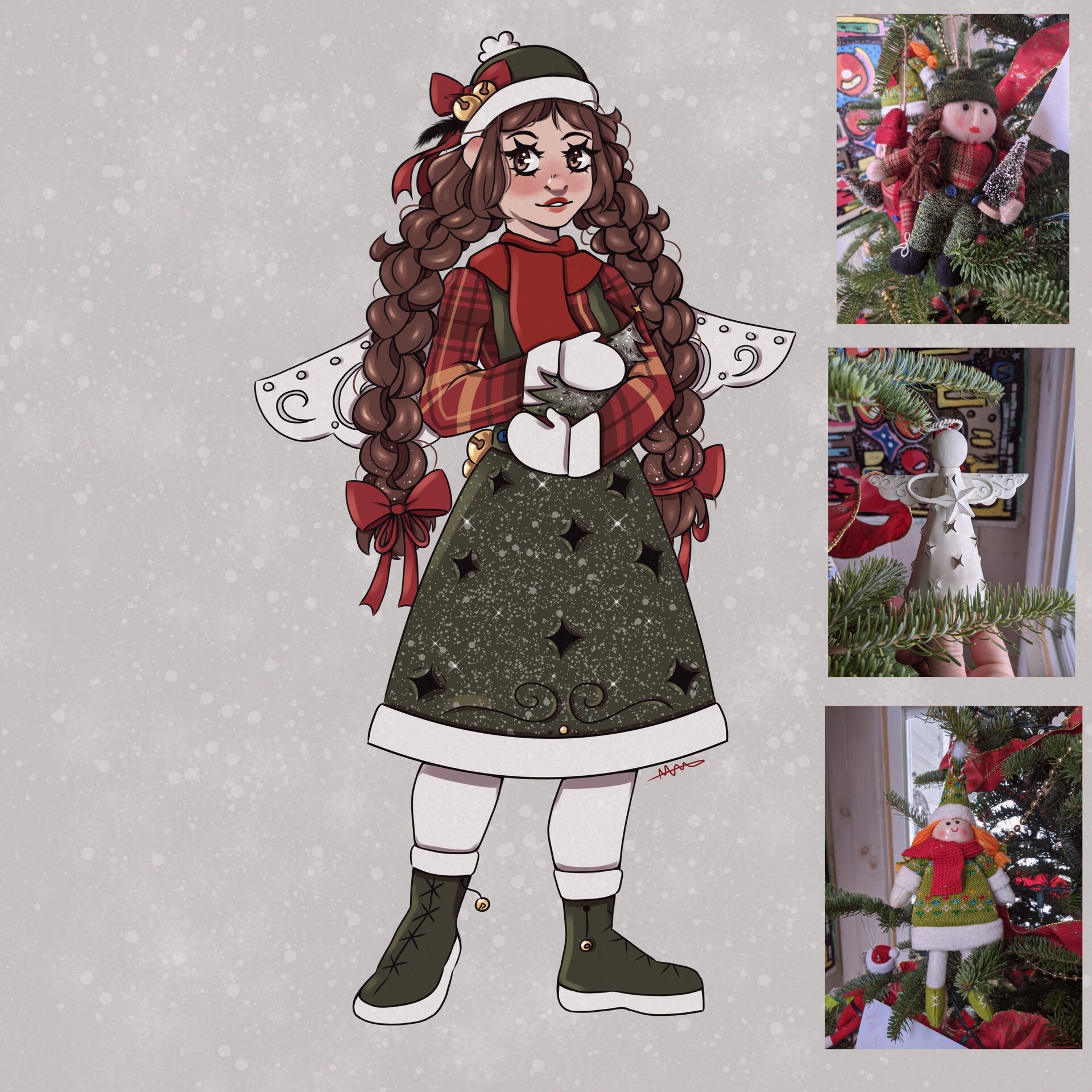 ArtStation - Christmas Character Design 2020