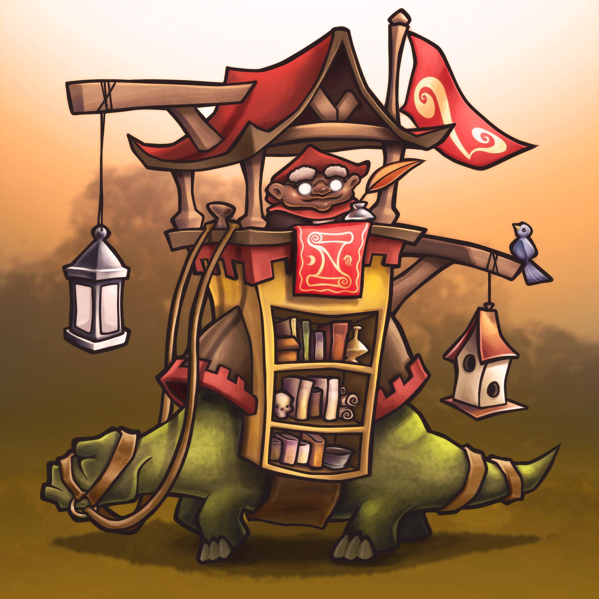 ArtStation - The Library