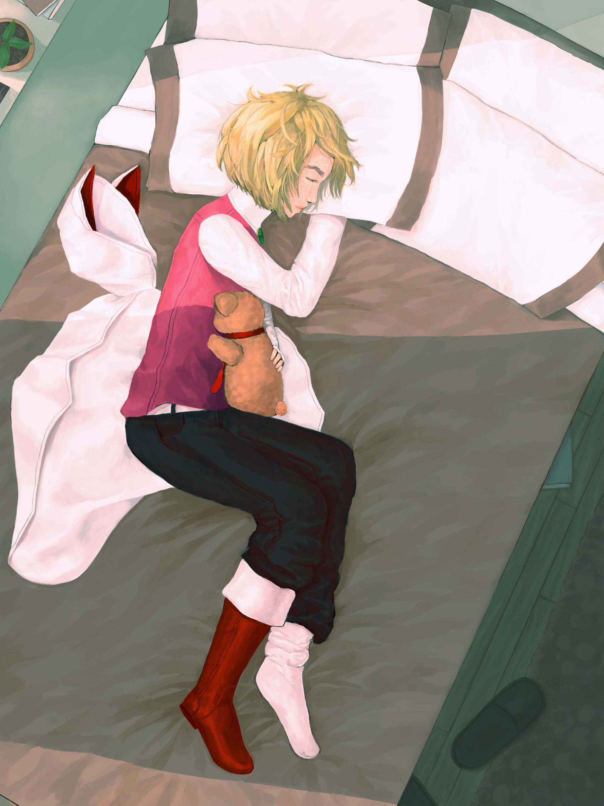 ArtStation - Napping Between Quests