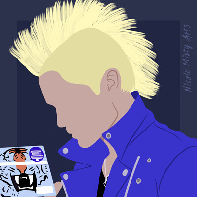 Jared Leto Pomegranate Mohawk