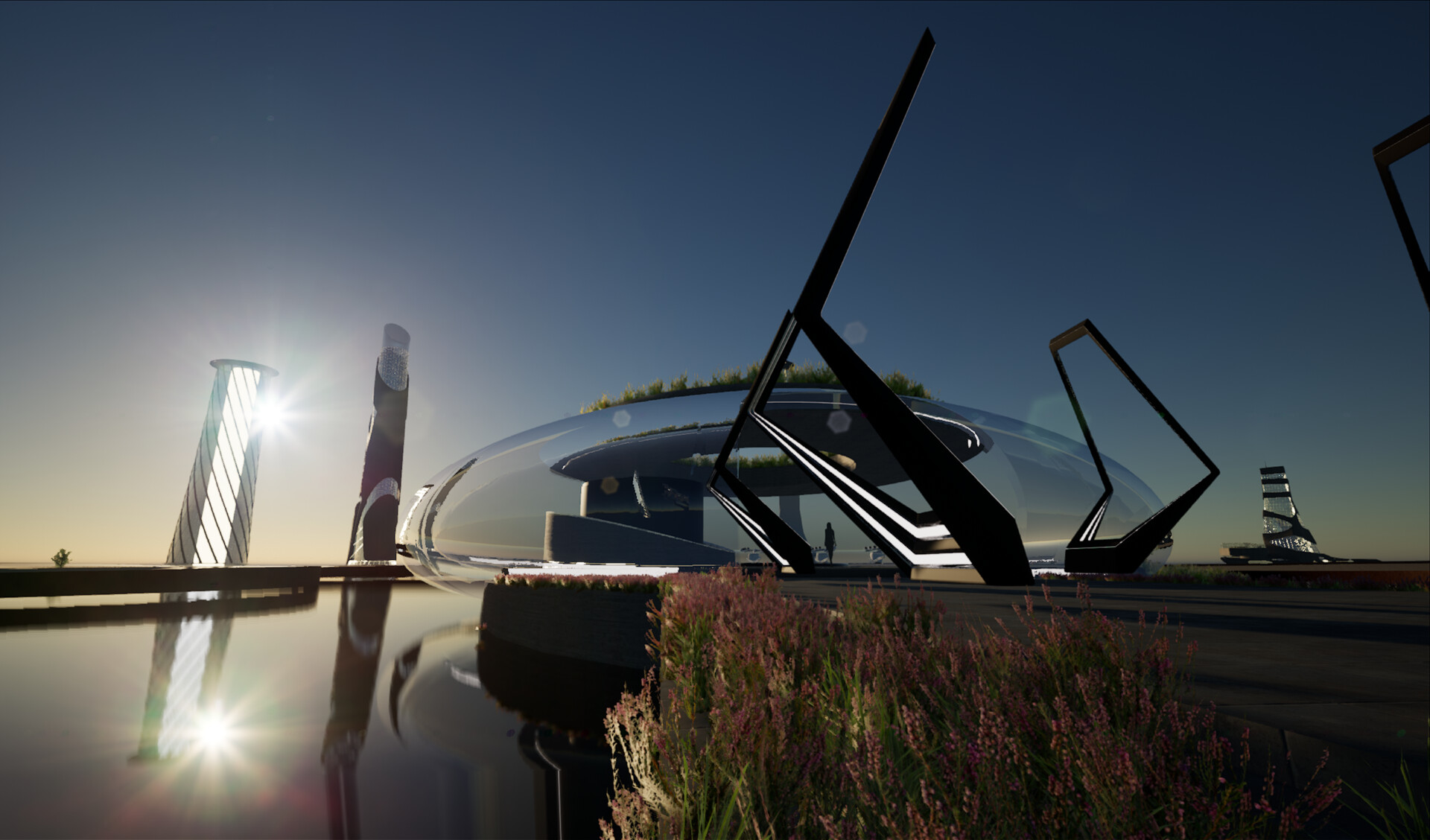 ArtStation - ELYSIUM CENTER TEST- in VR