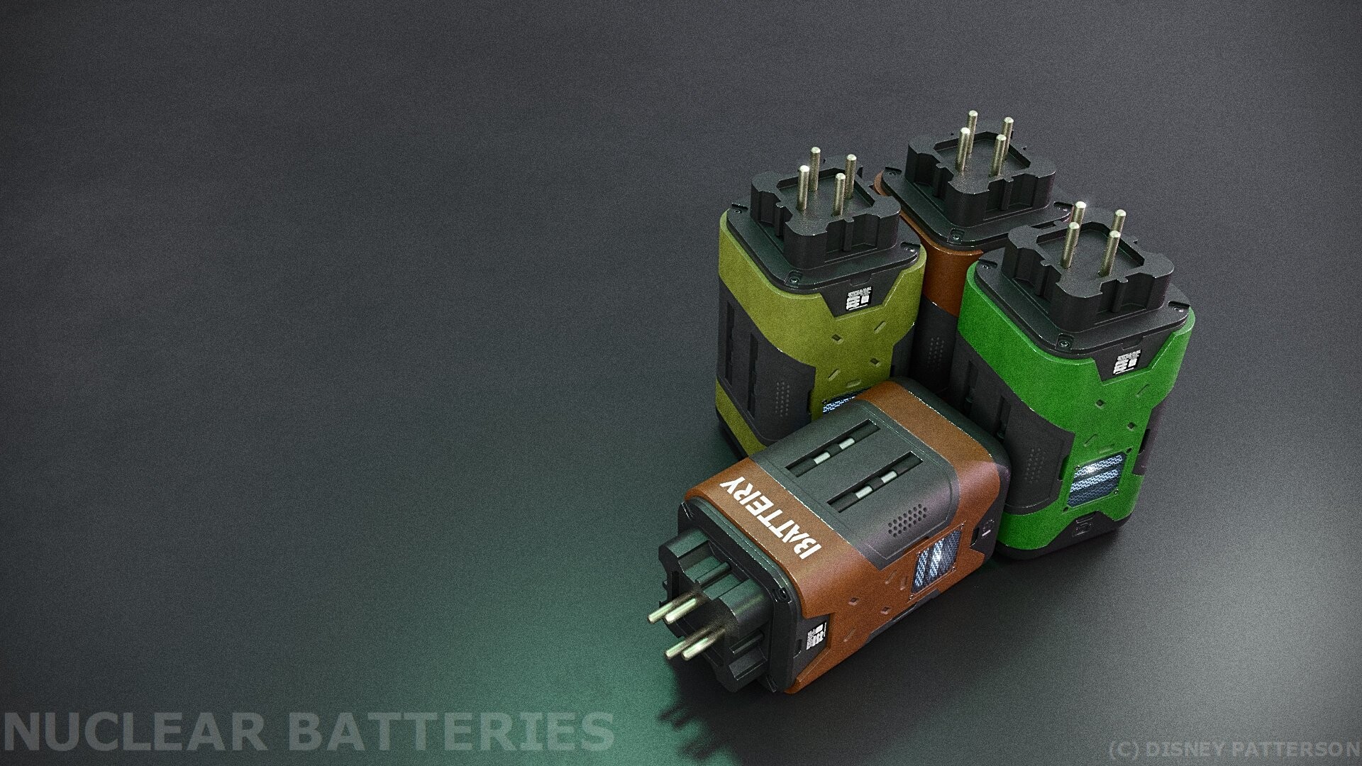 ArtStation - Nuclear Batteries