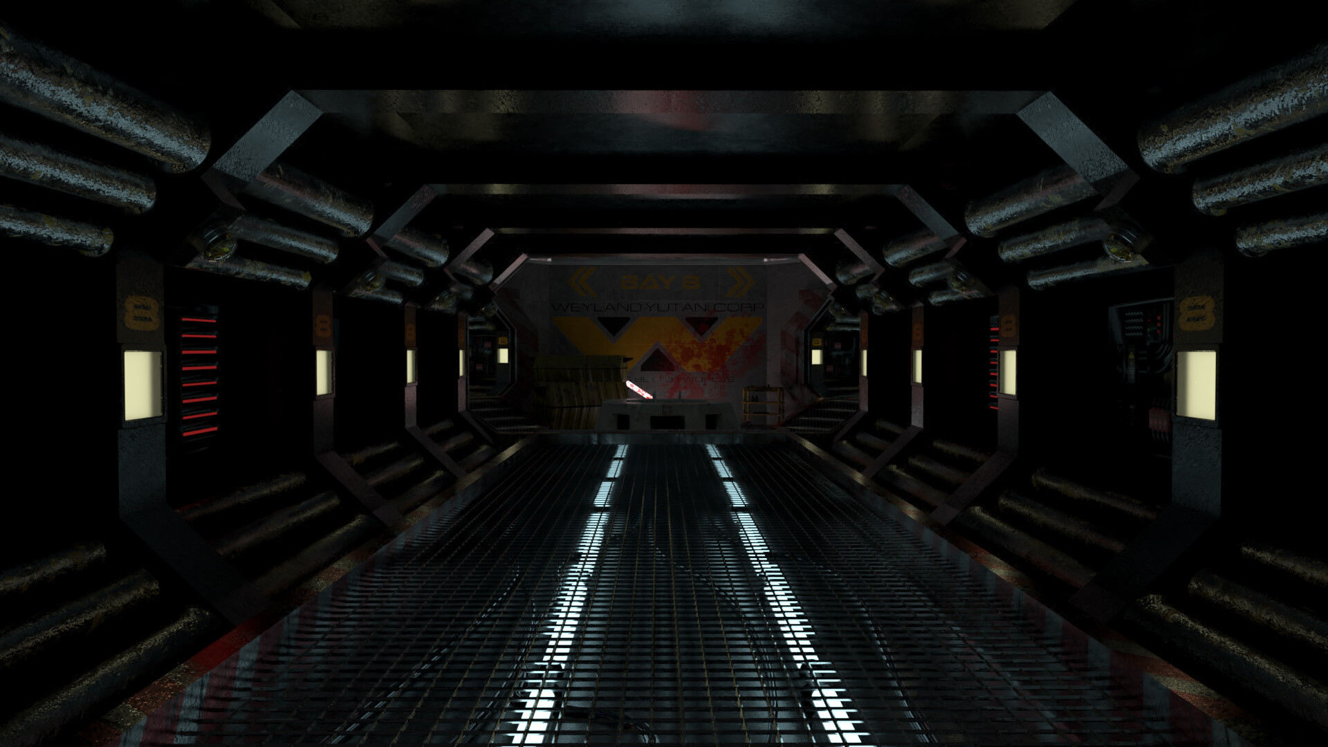 ArtStation - Alien Corridor