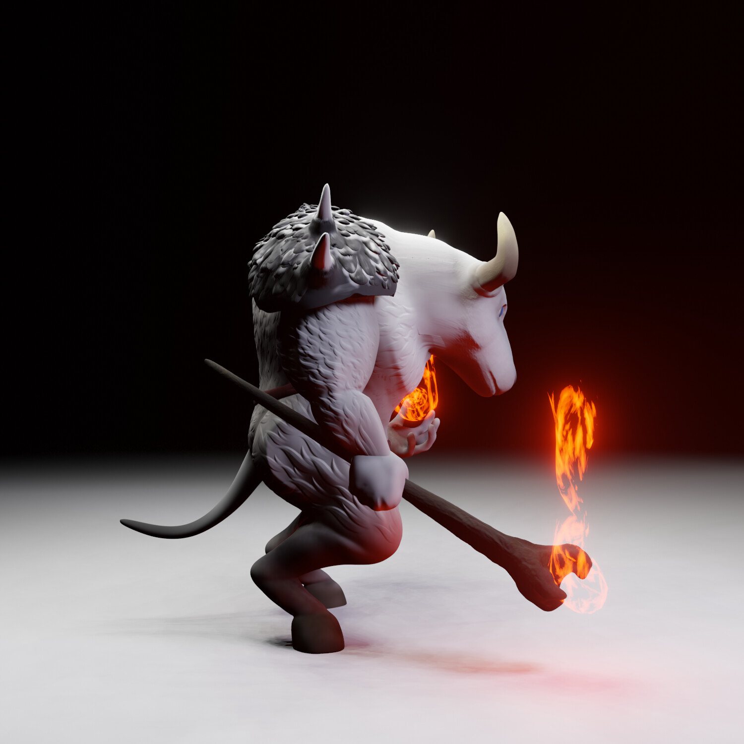 Vojtech Lubovsky - Minotaur shaman