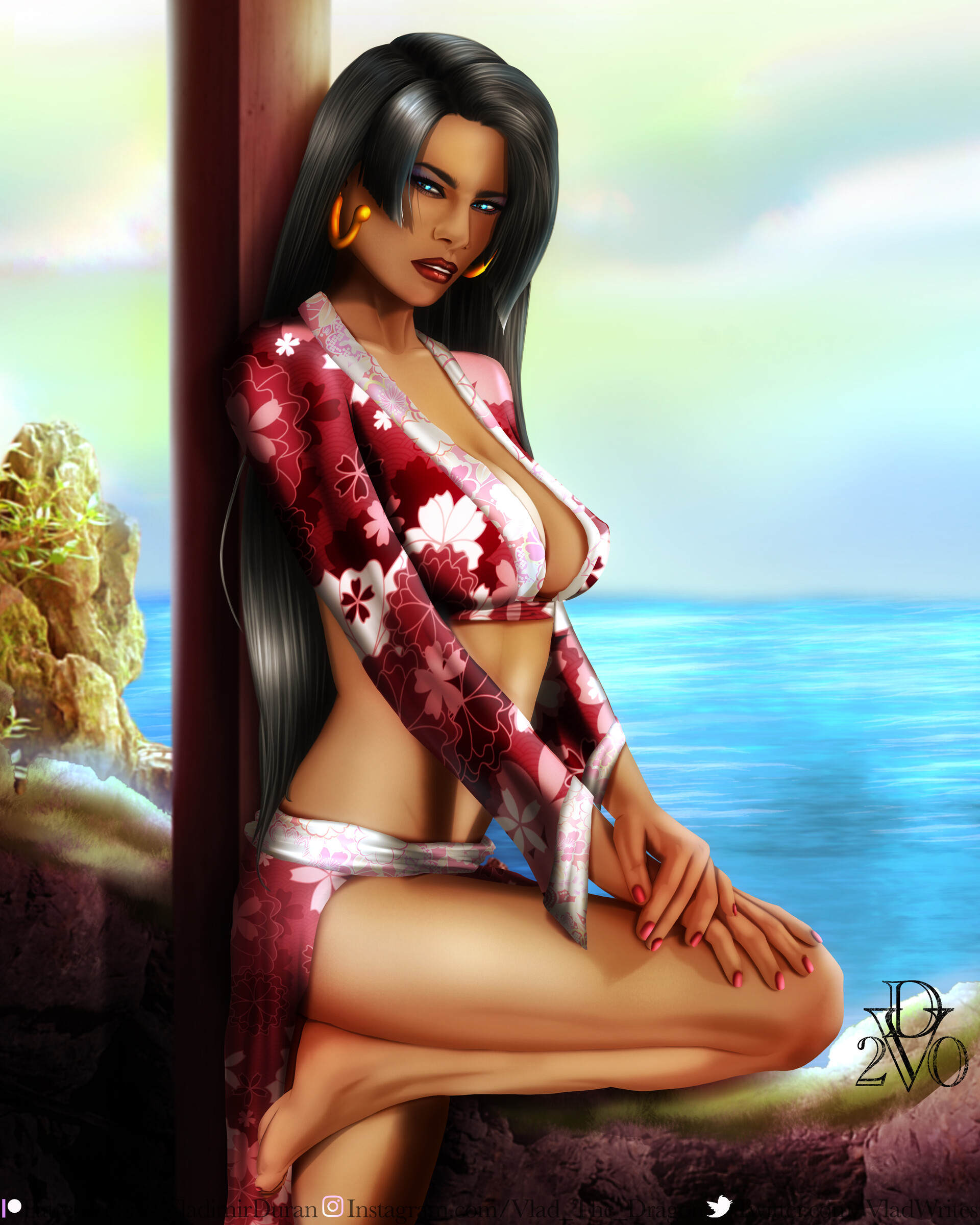 ArtStation - Boa Hancock (One Piece)