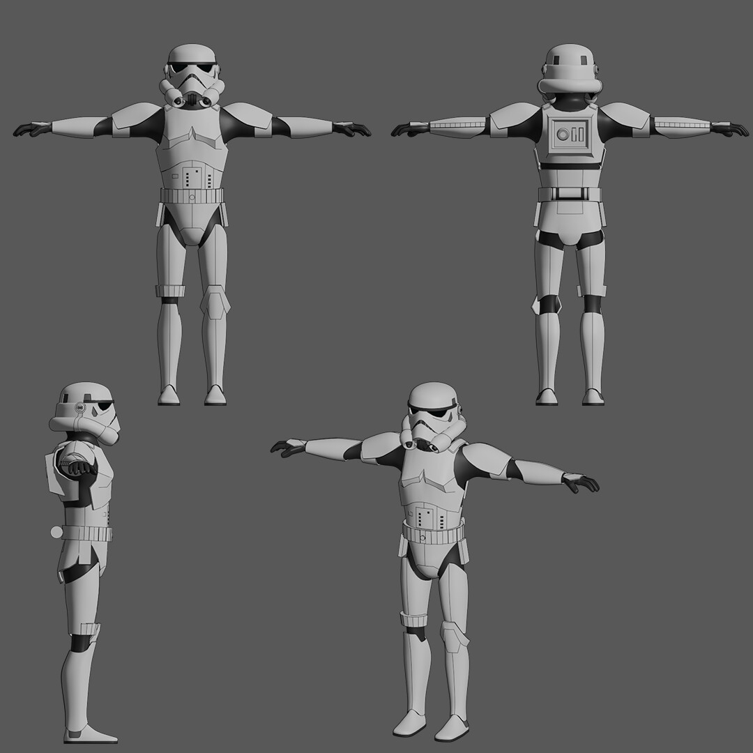 ArtStation - Stormtrooper - Star Wars - Fan Art