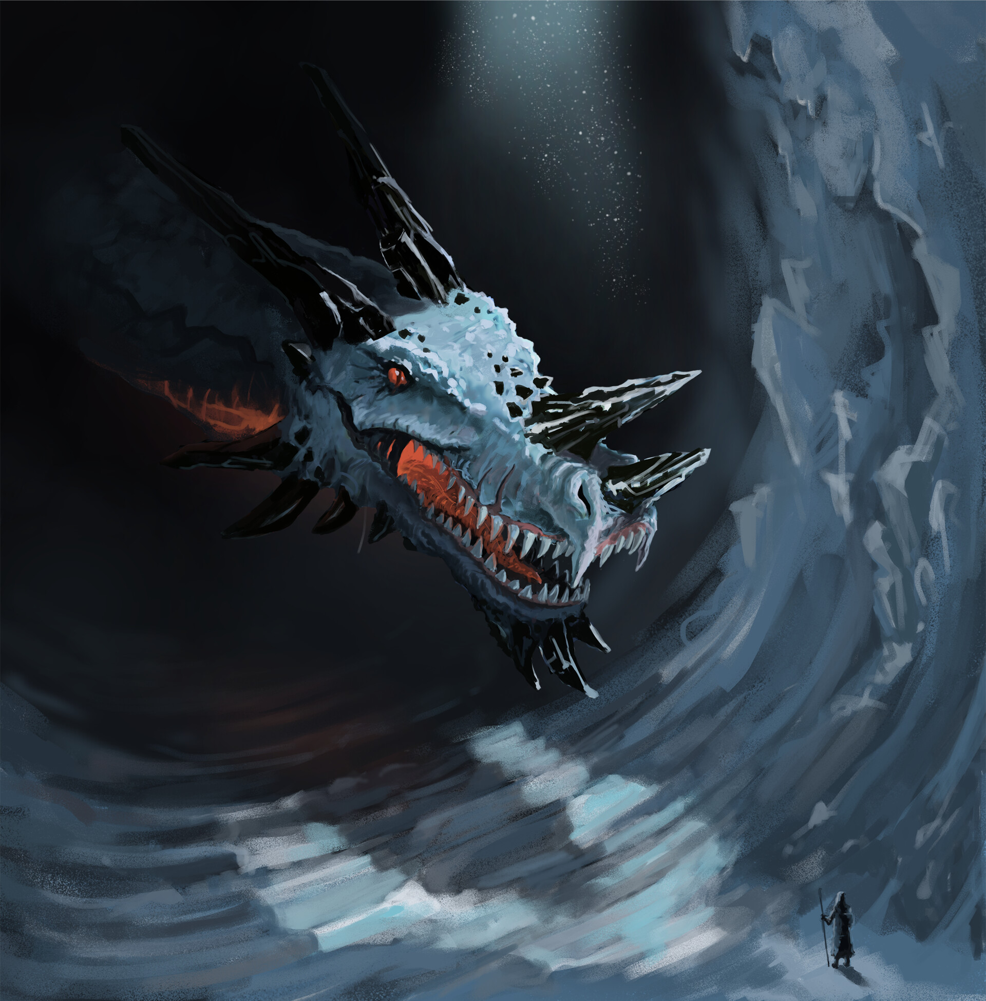 ArtStation - Ice Dragon