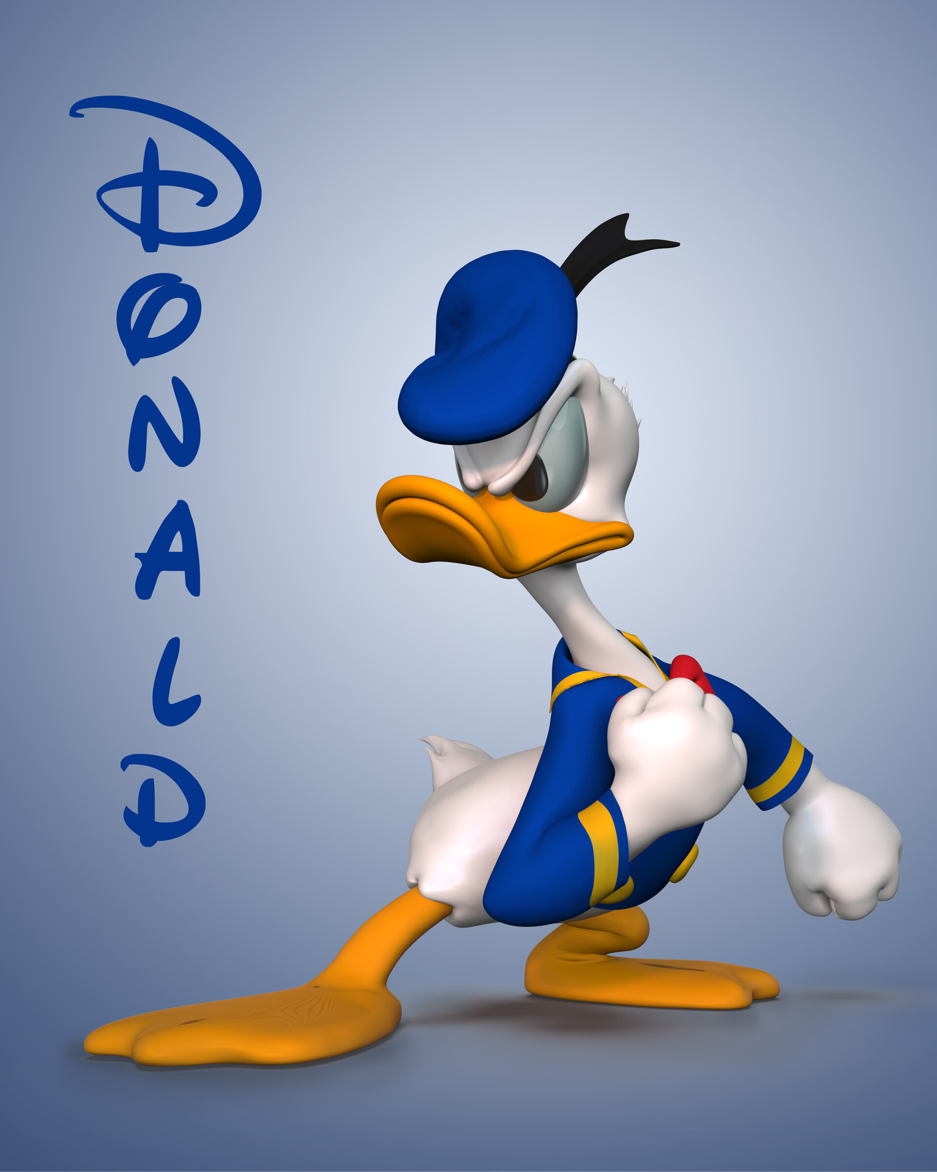 ArtStation - Donald Duck