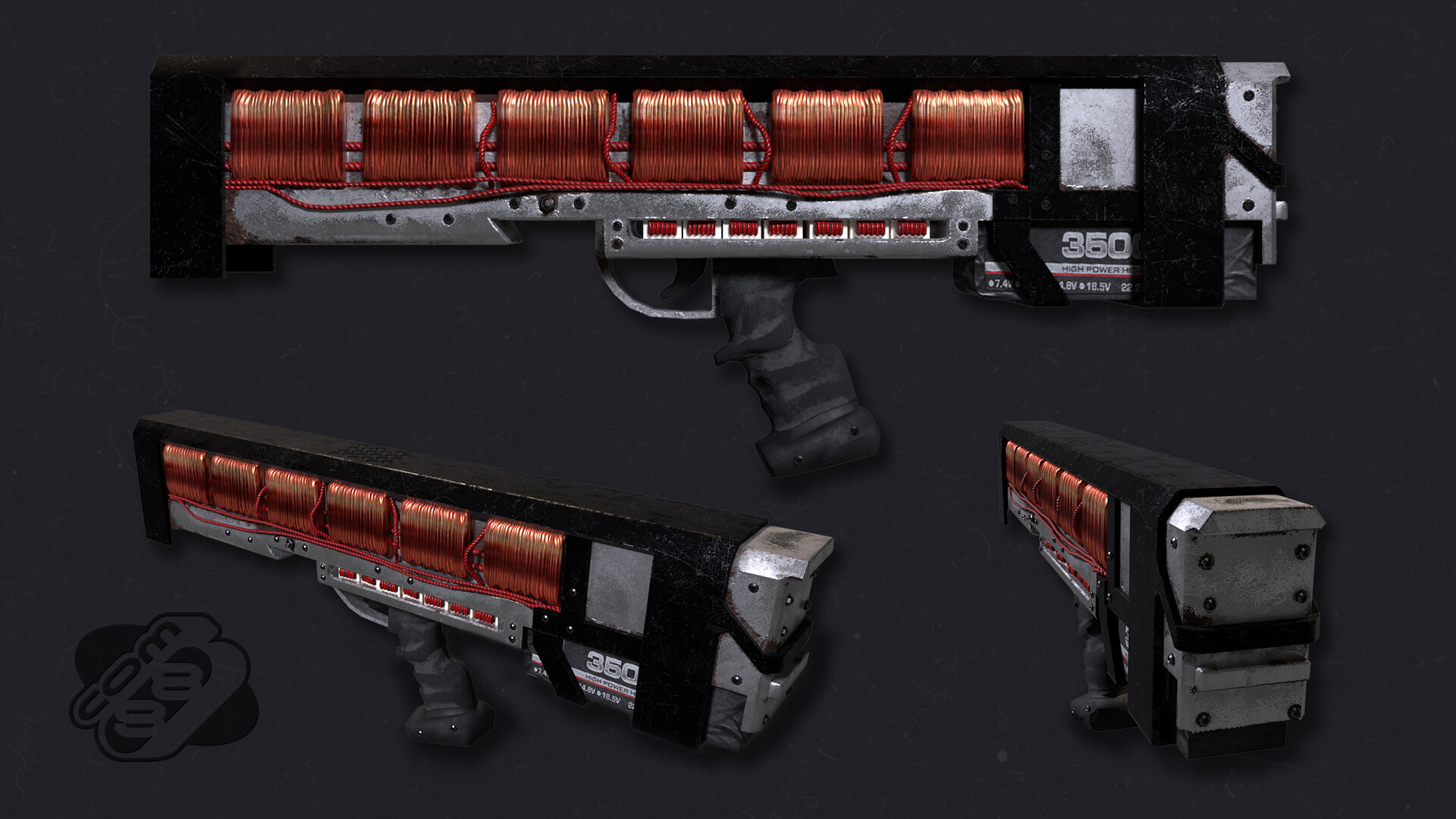 ArtStation - Joyride - Electric Rifle