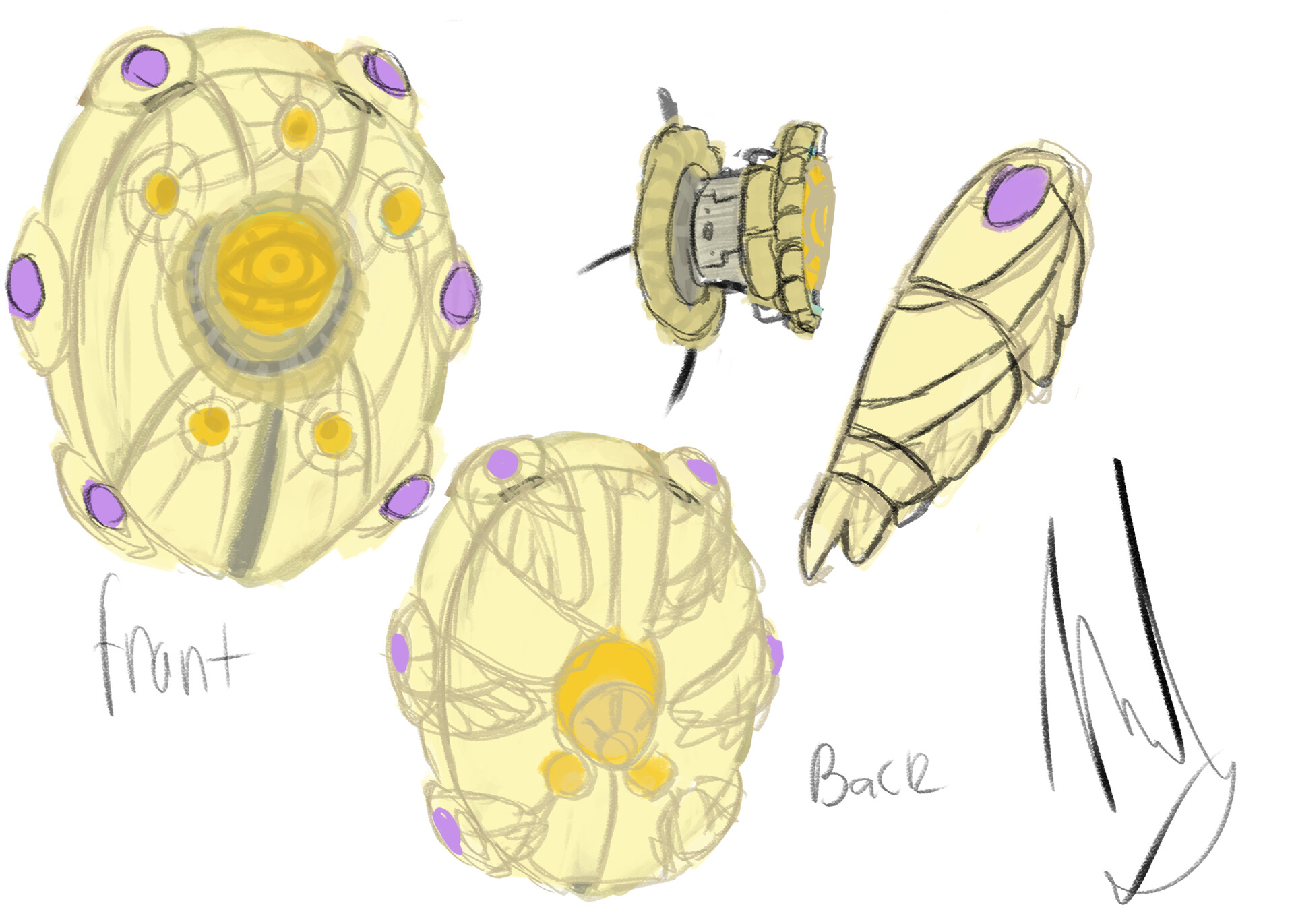 ArtStation - Fan Trials of Osiris Ghost shell