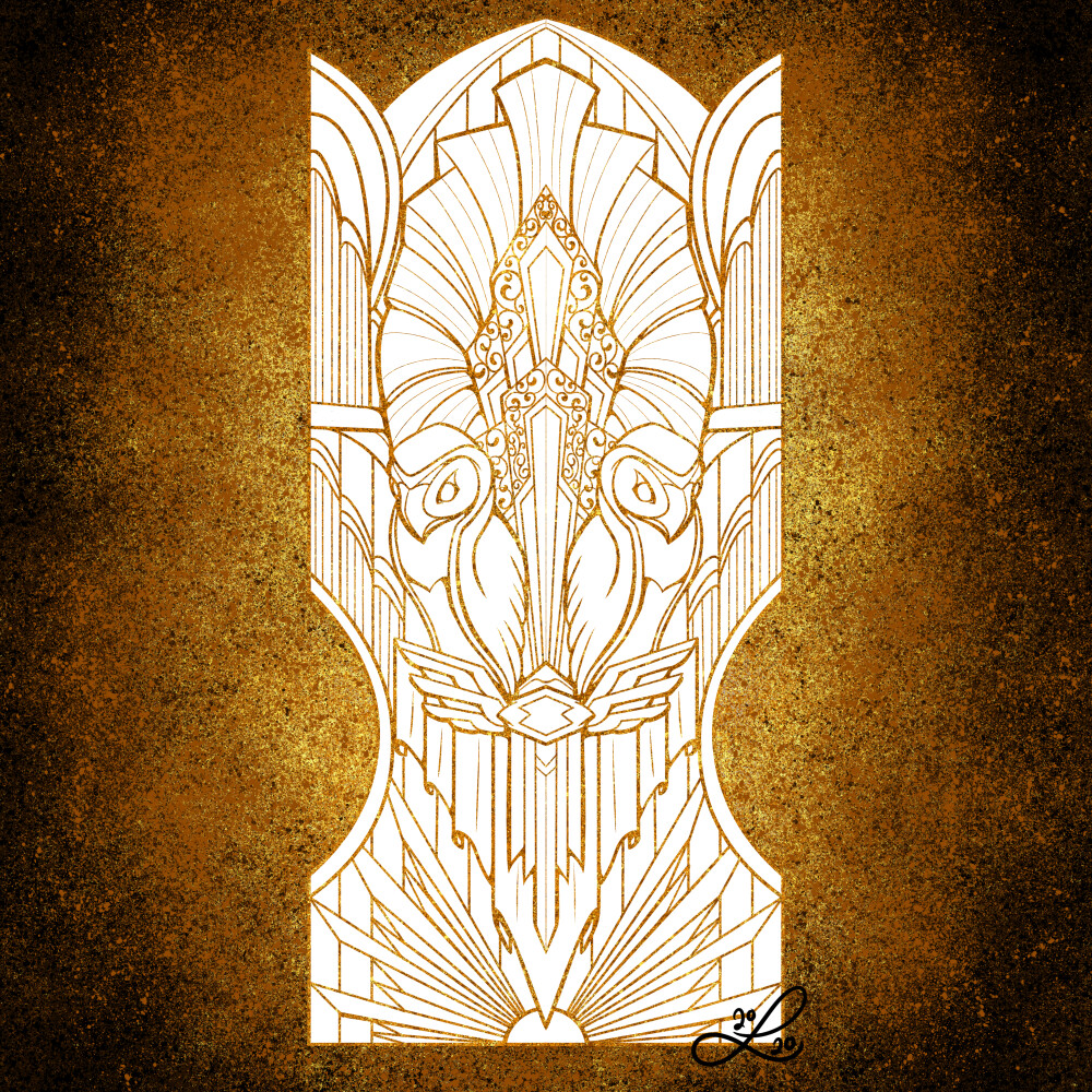 ArtStation - Deco Owls