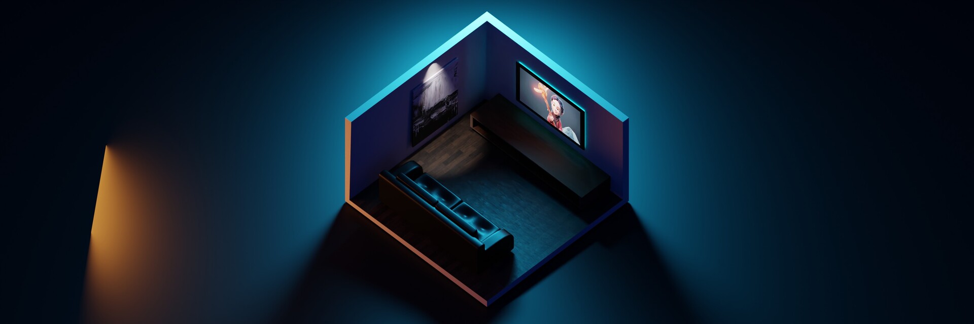 ArtStation - First Low Ploy Room