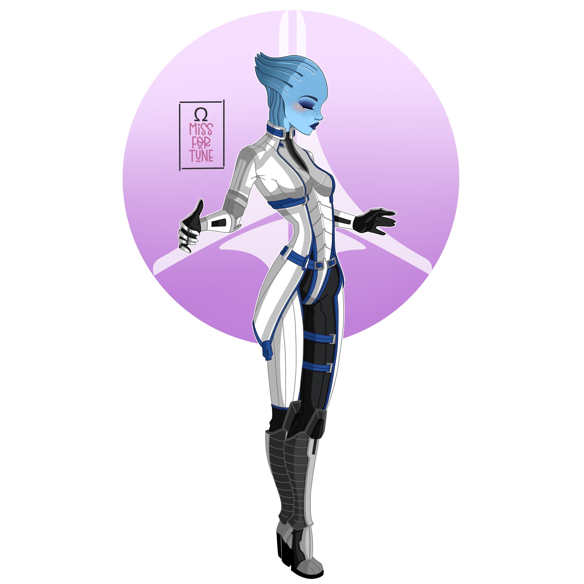 ArtStation - LIARA - Fan Art.