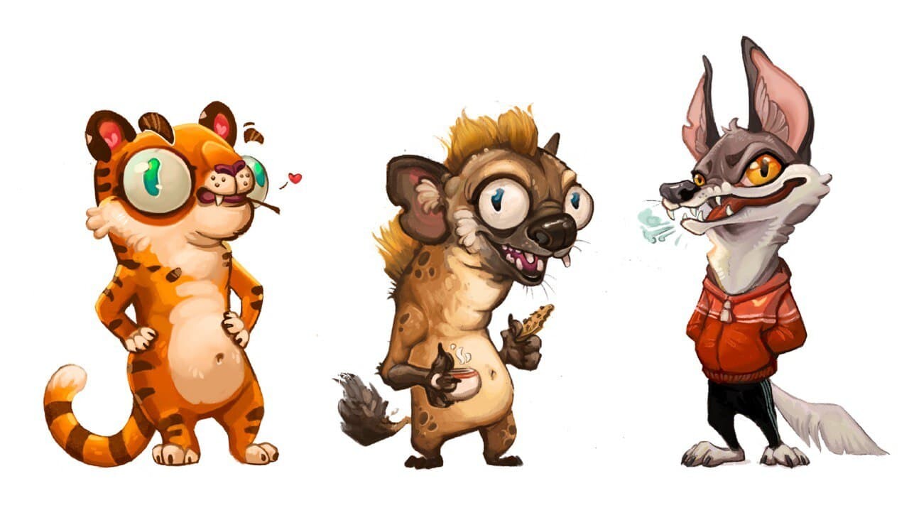 ArtStation - Cute animals.