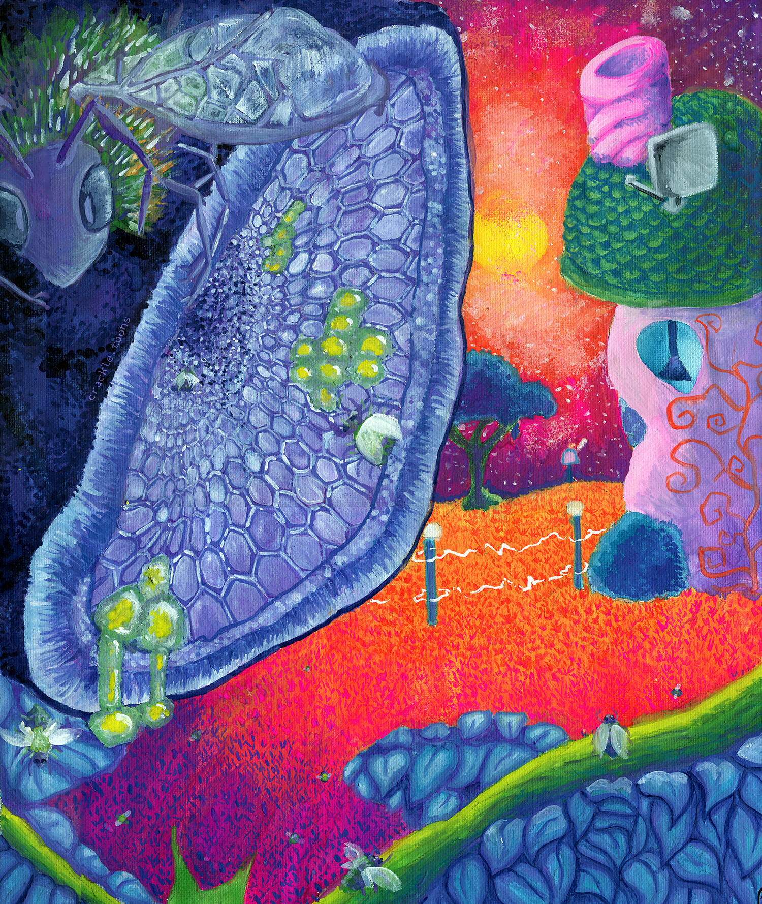 ArtStation - Inside Outside (Alien Bees)