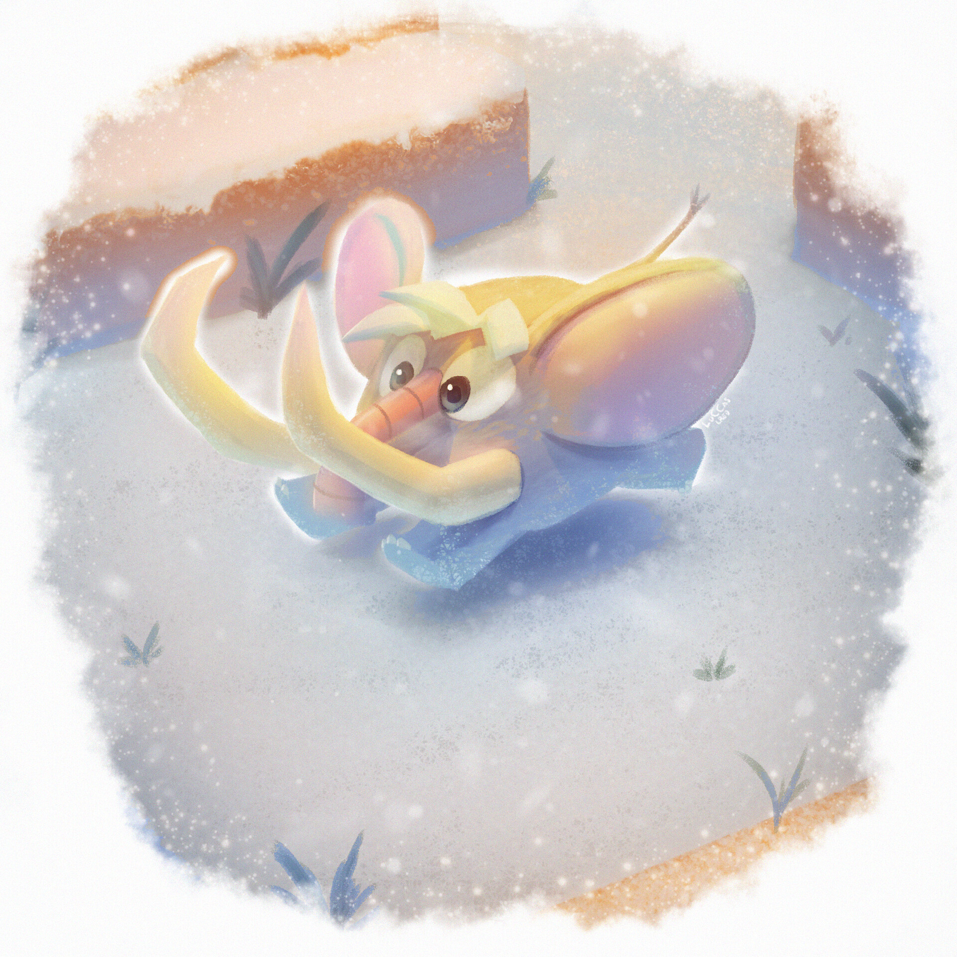 ArtStation - Wooly Mammoth - Spyro Year of the Dragon