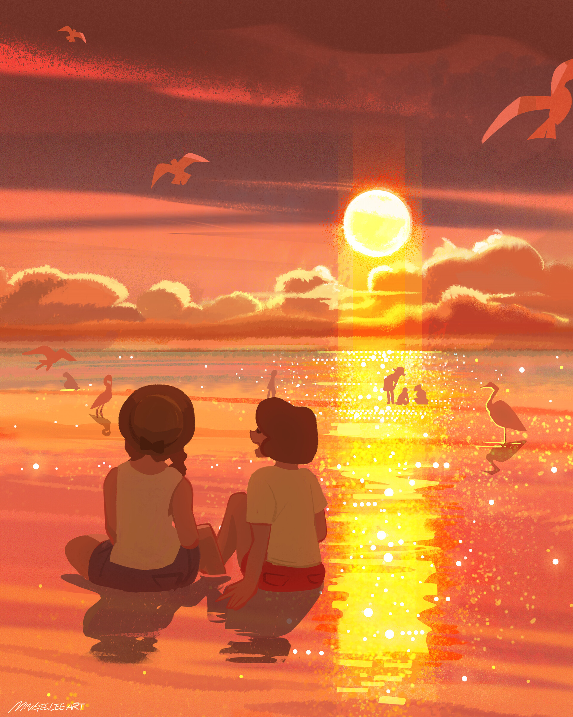 ArtStation - Watch the Sunset