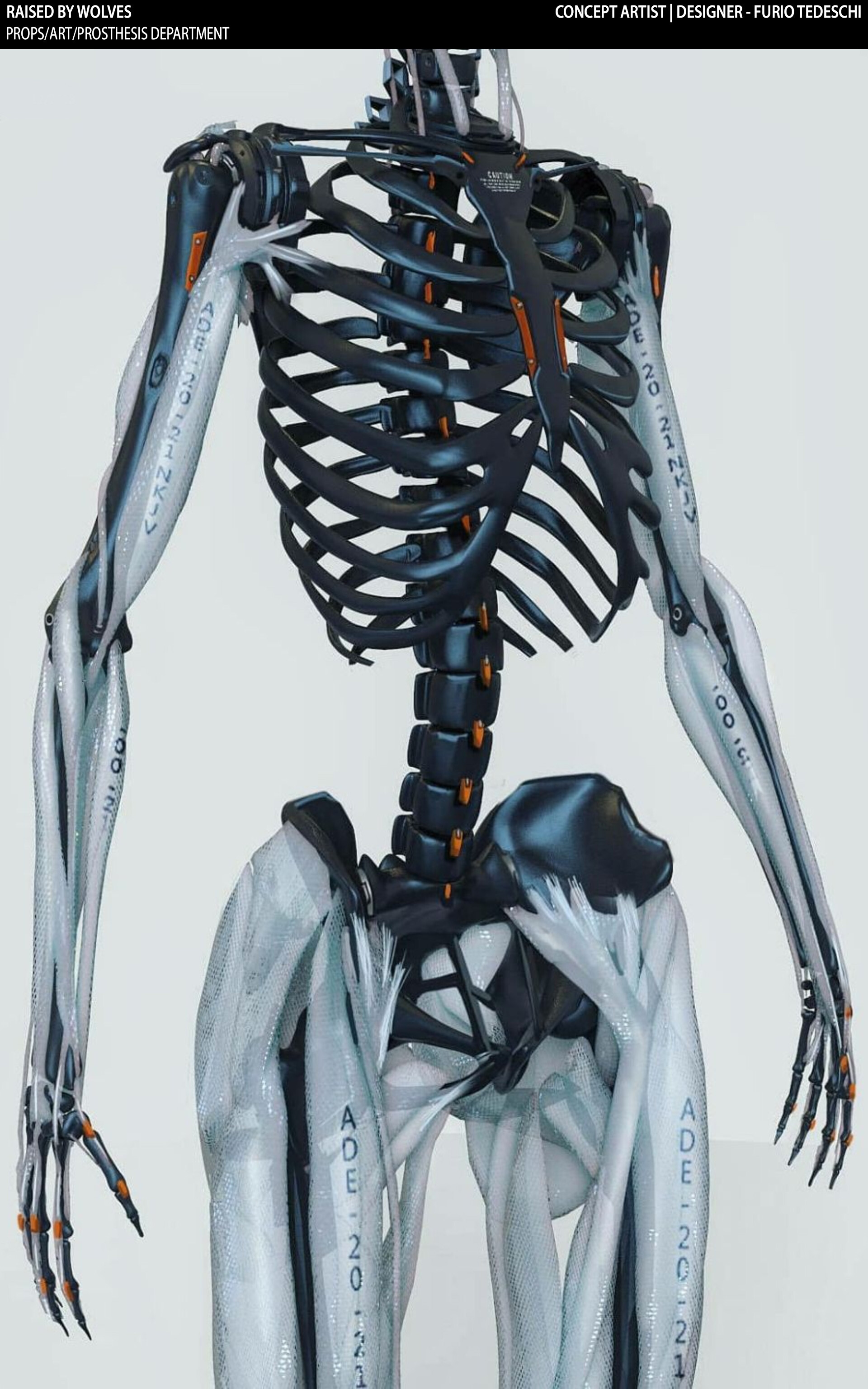 Frans Odendaal - Raised By Wolves - Android Arm