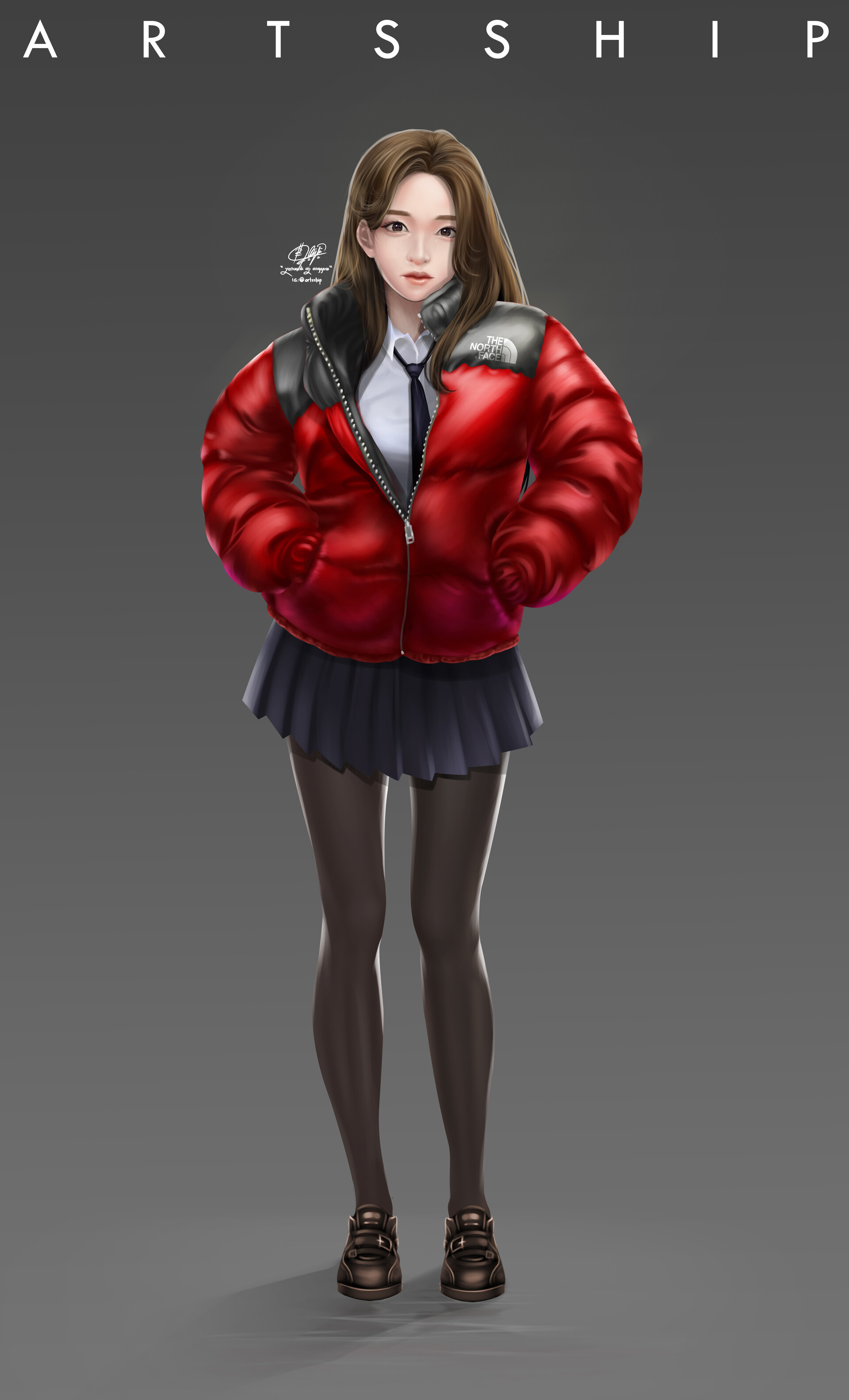 ArtStation - RED JACKET