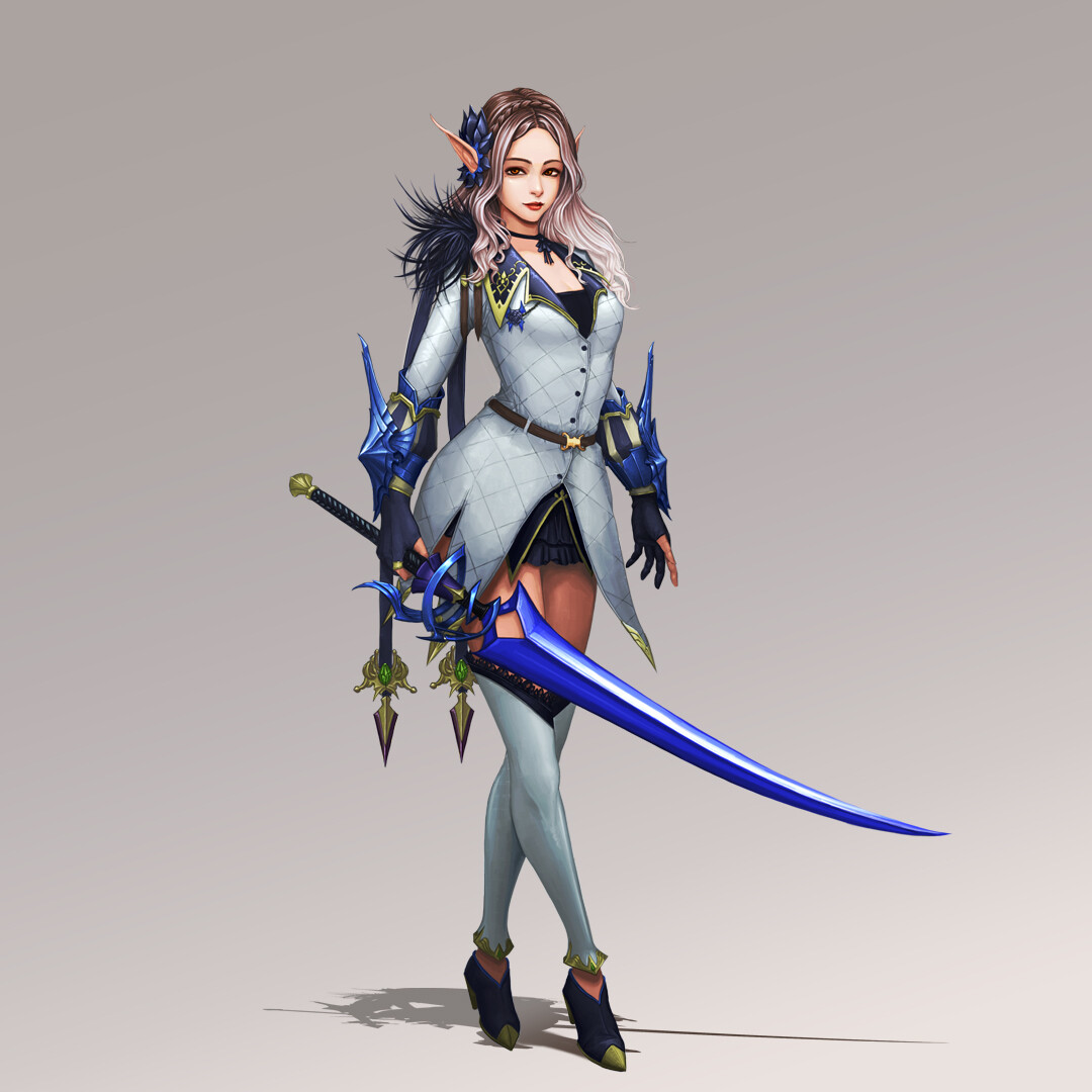 ArtStation - Elf Knight
