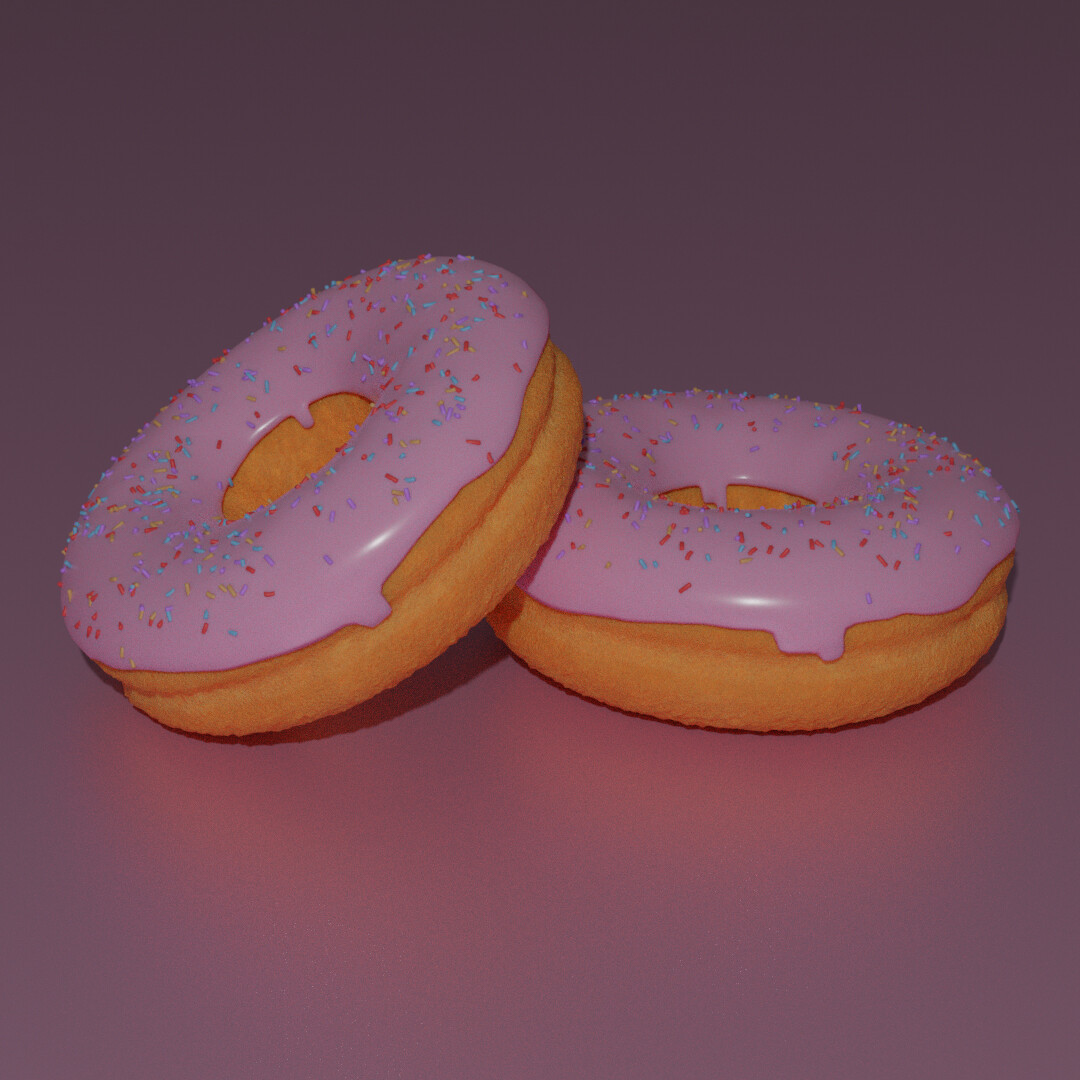 ArtStation - Pink Donuts