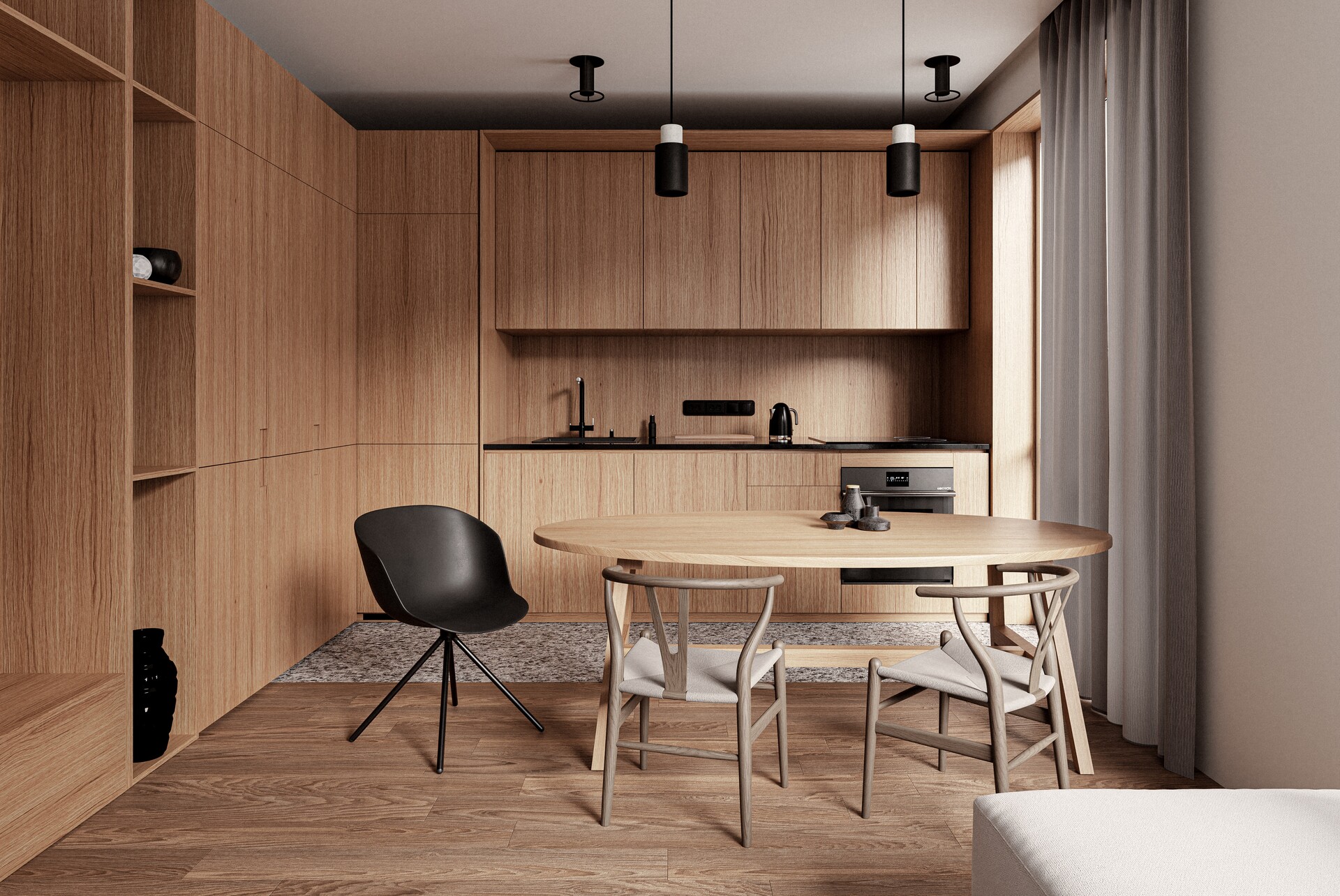 ArtStation - Minimalist interior