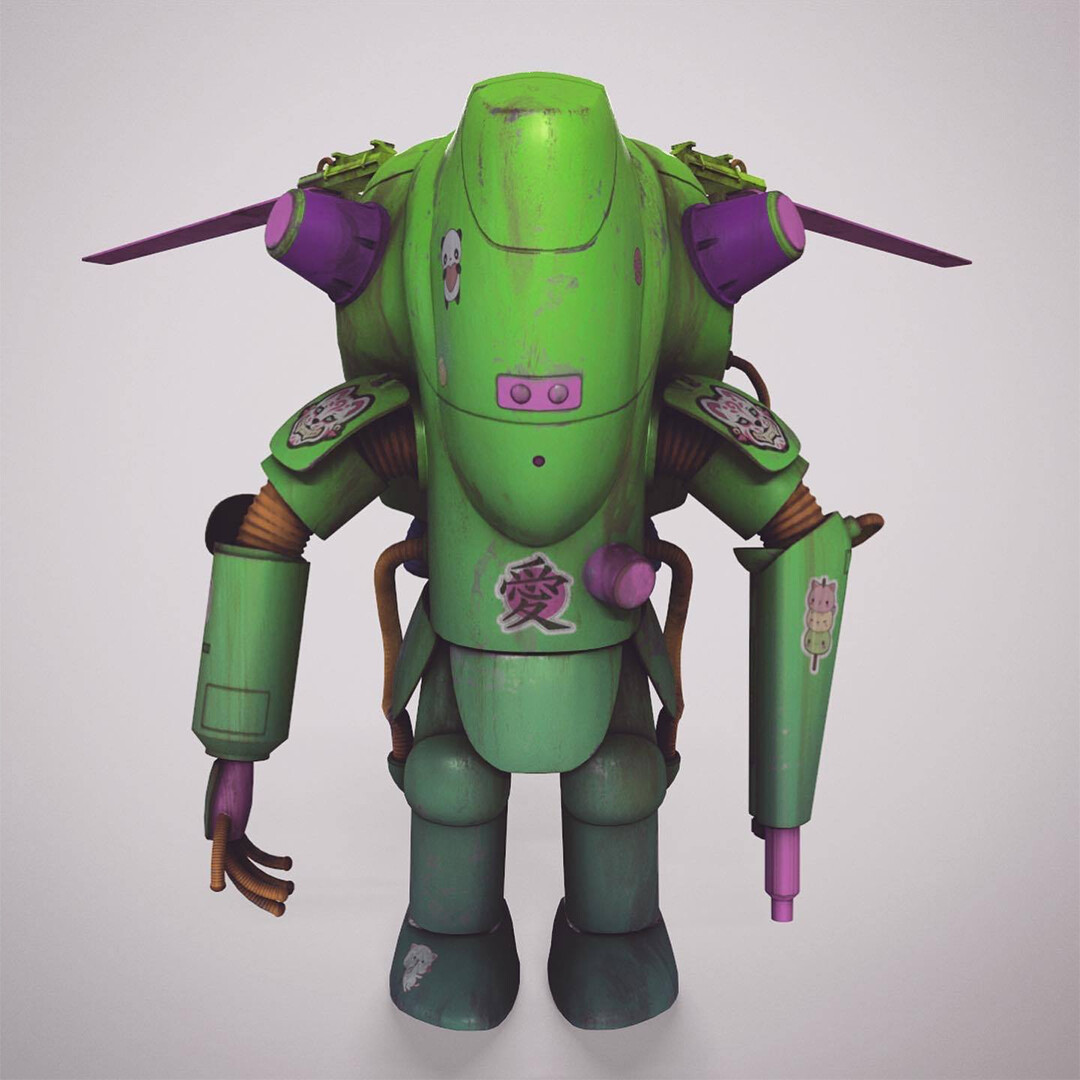 ArtStation - Maschinen Krieger Kauz Variant