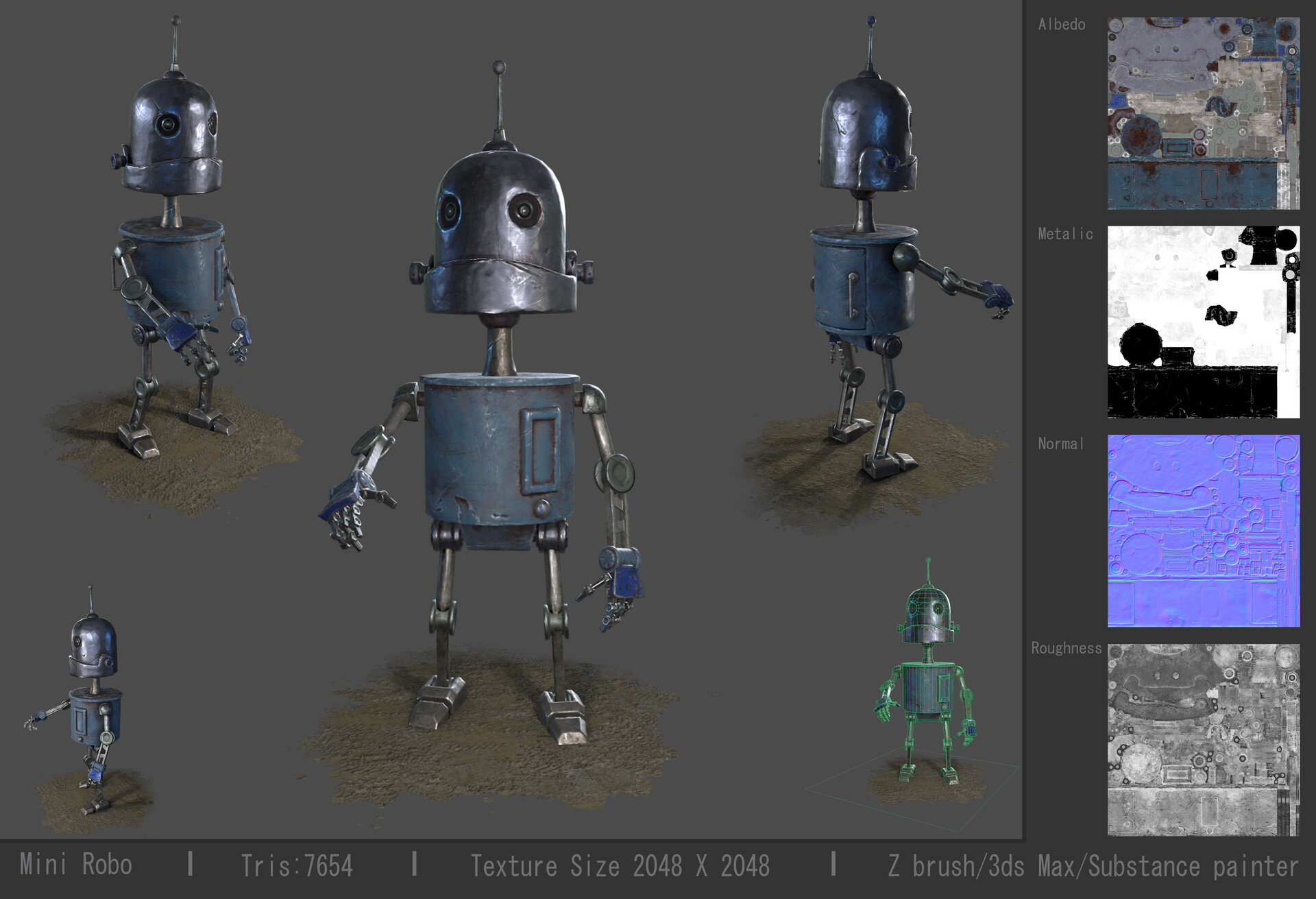 ArtStation - Mini robot