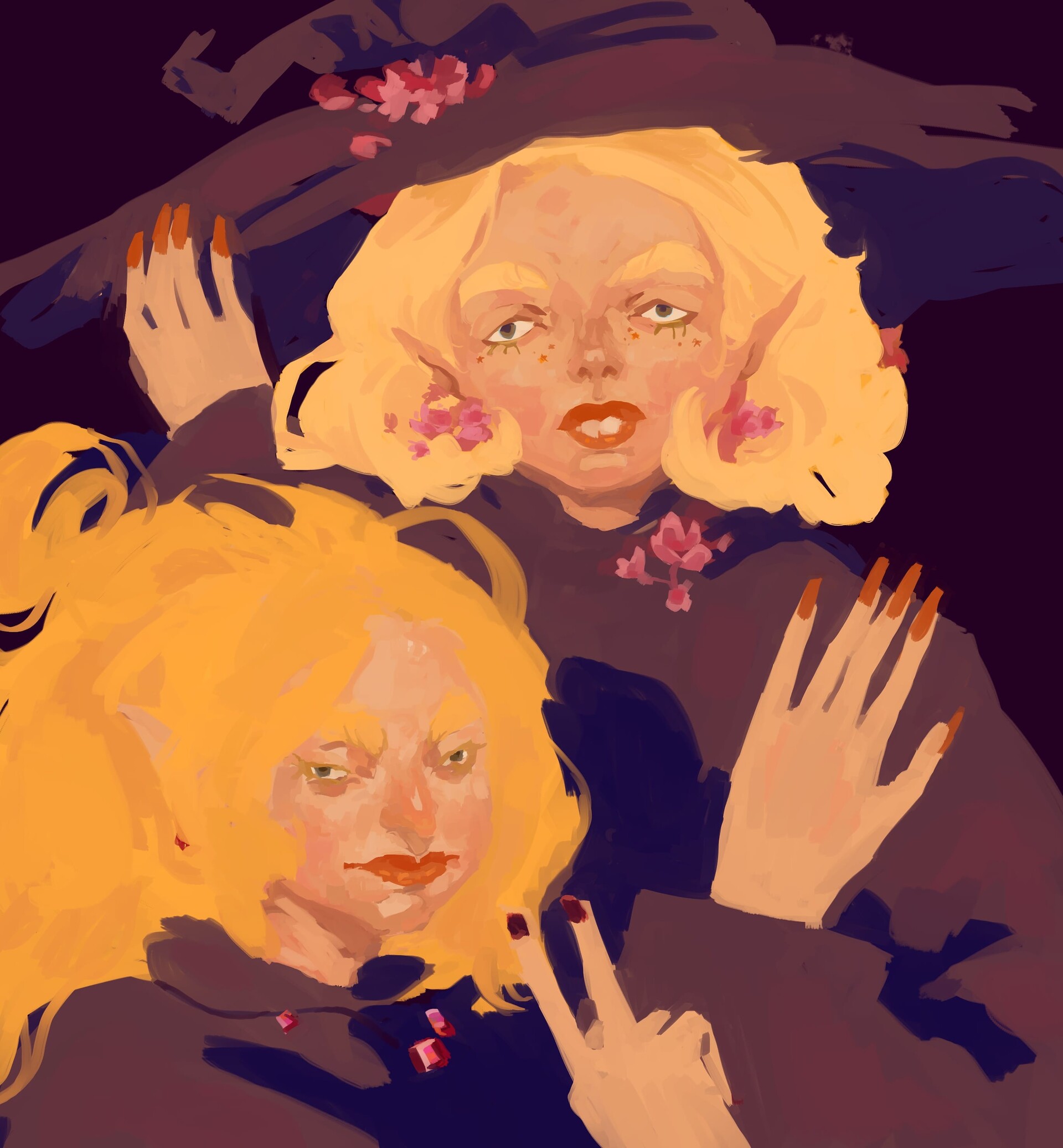 ArtStation - Flowers of ledum