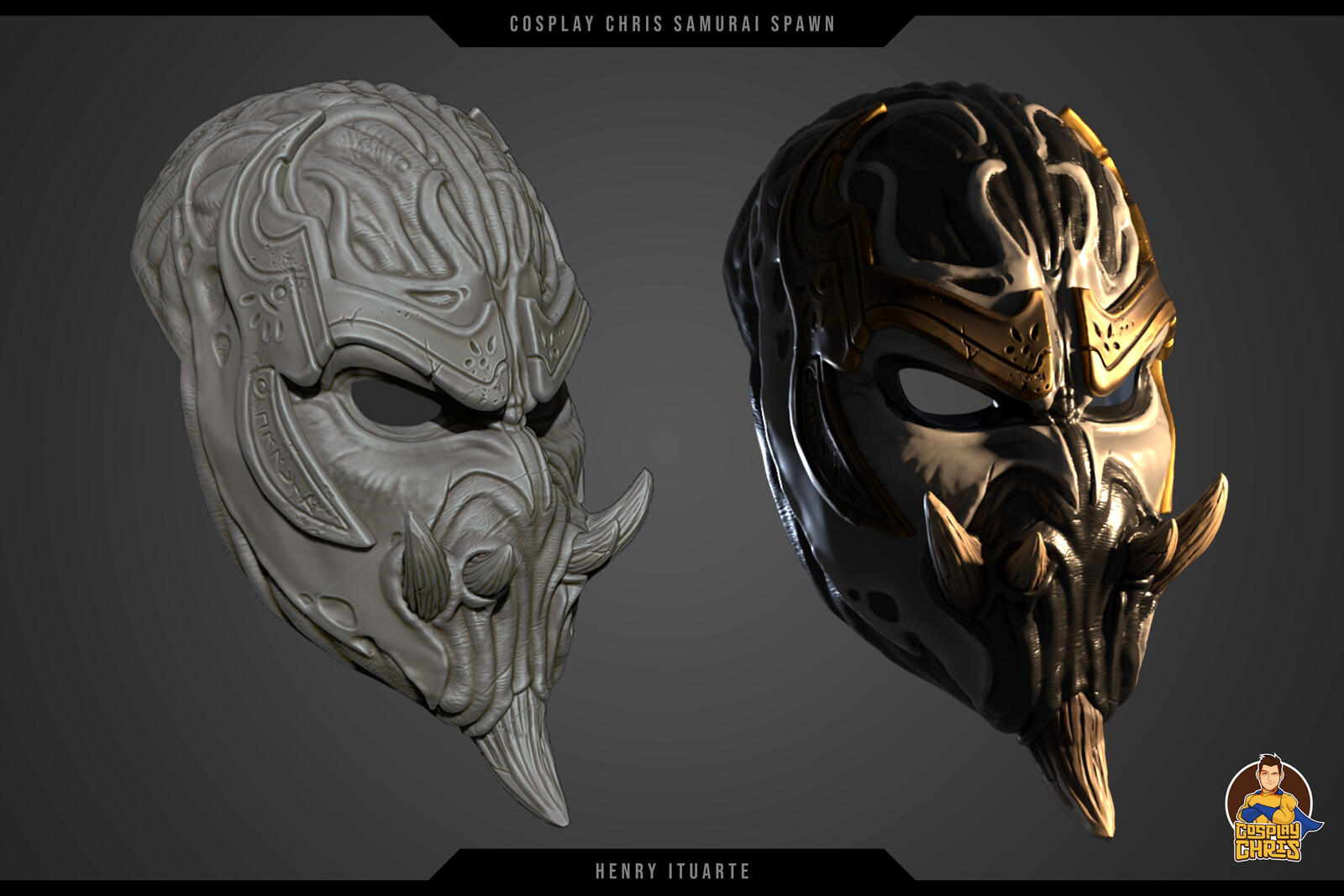 Henry Ituarte - Cosplay Chris's Samurai Spawn. Based on action figure ...