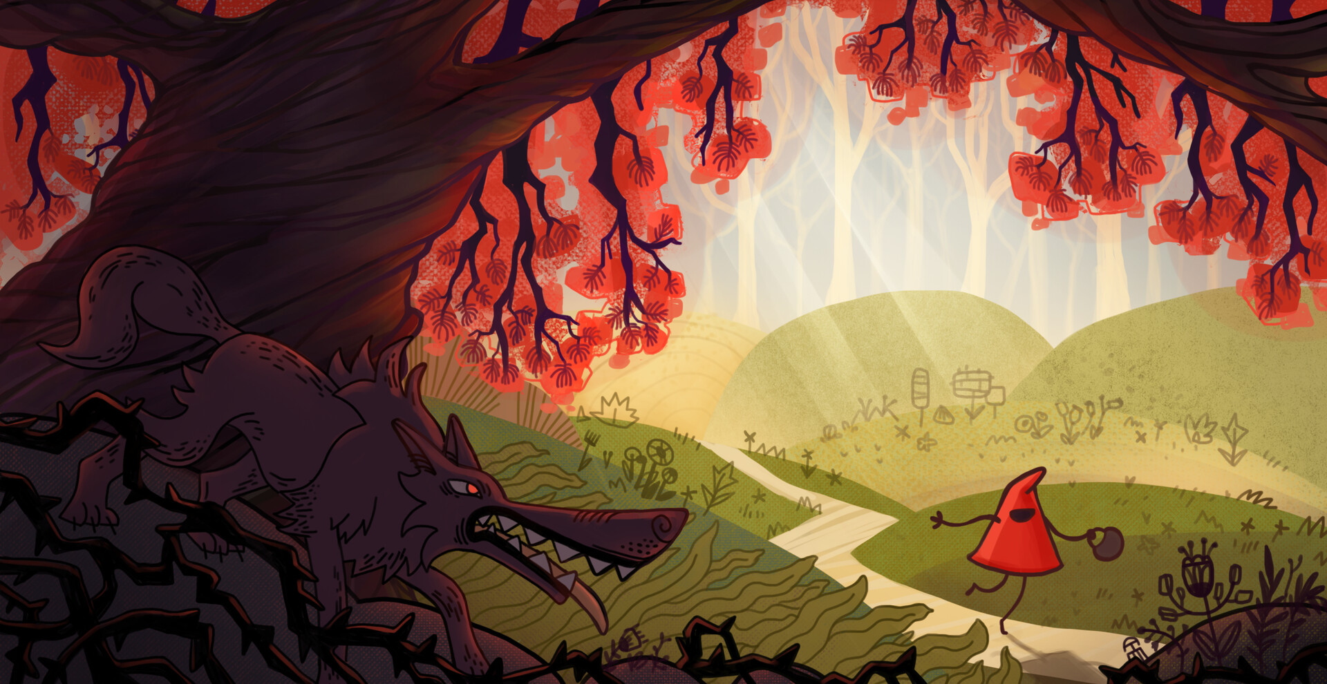 ArtStation - Little Red Riding Hood