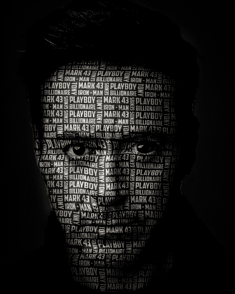 ArtStation - Robert Downey Jr typography