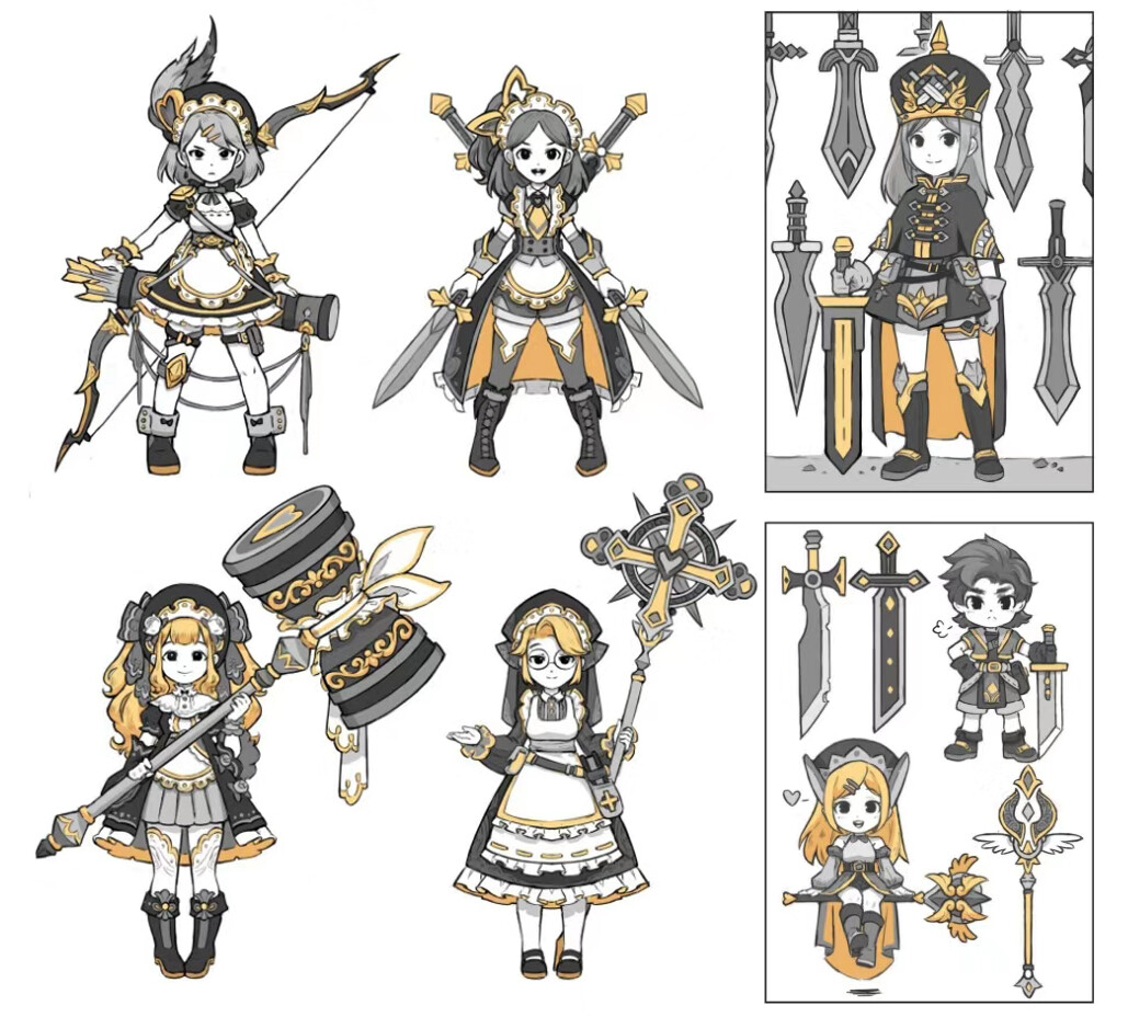 ArtStation - Character with weapon