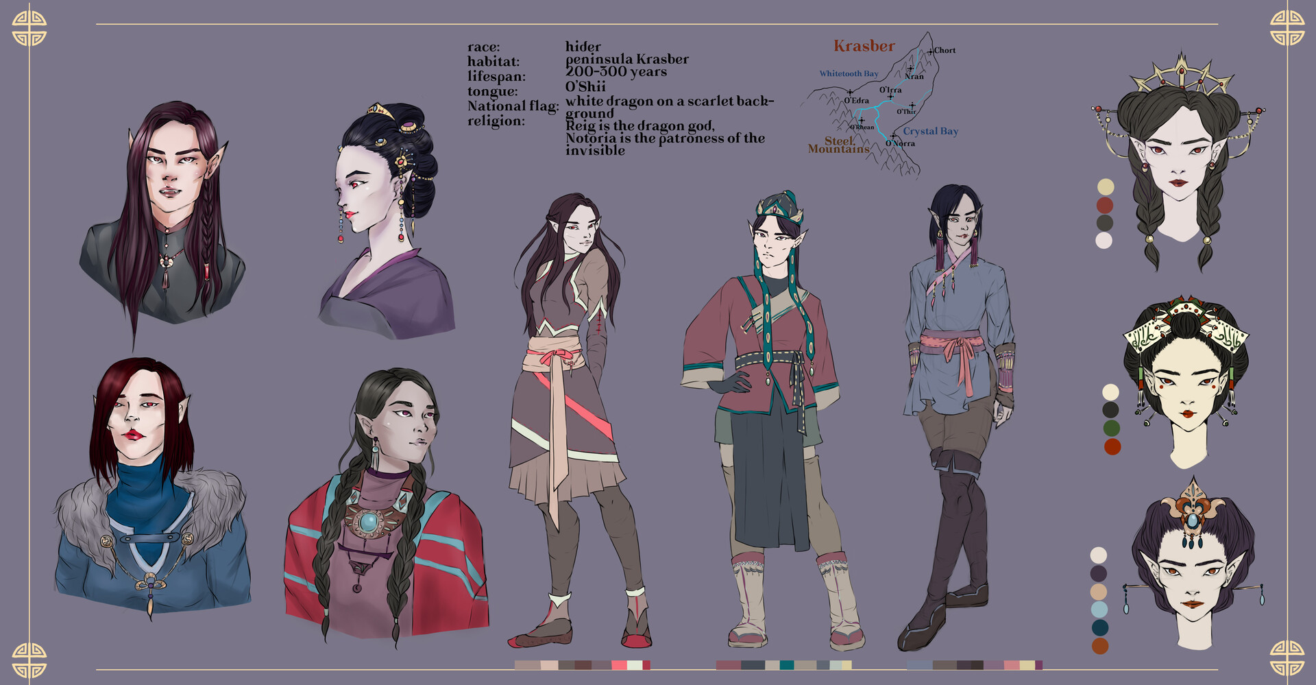 ArtStation - Race of Hiders Concepts