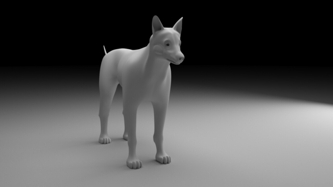 ArtStation - Dog Modelling