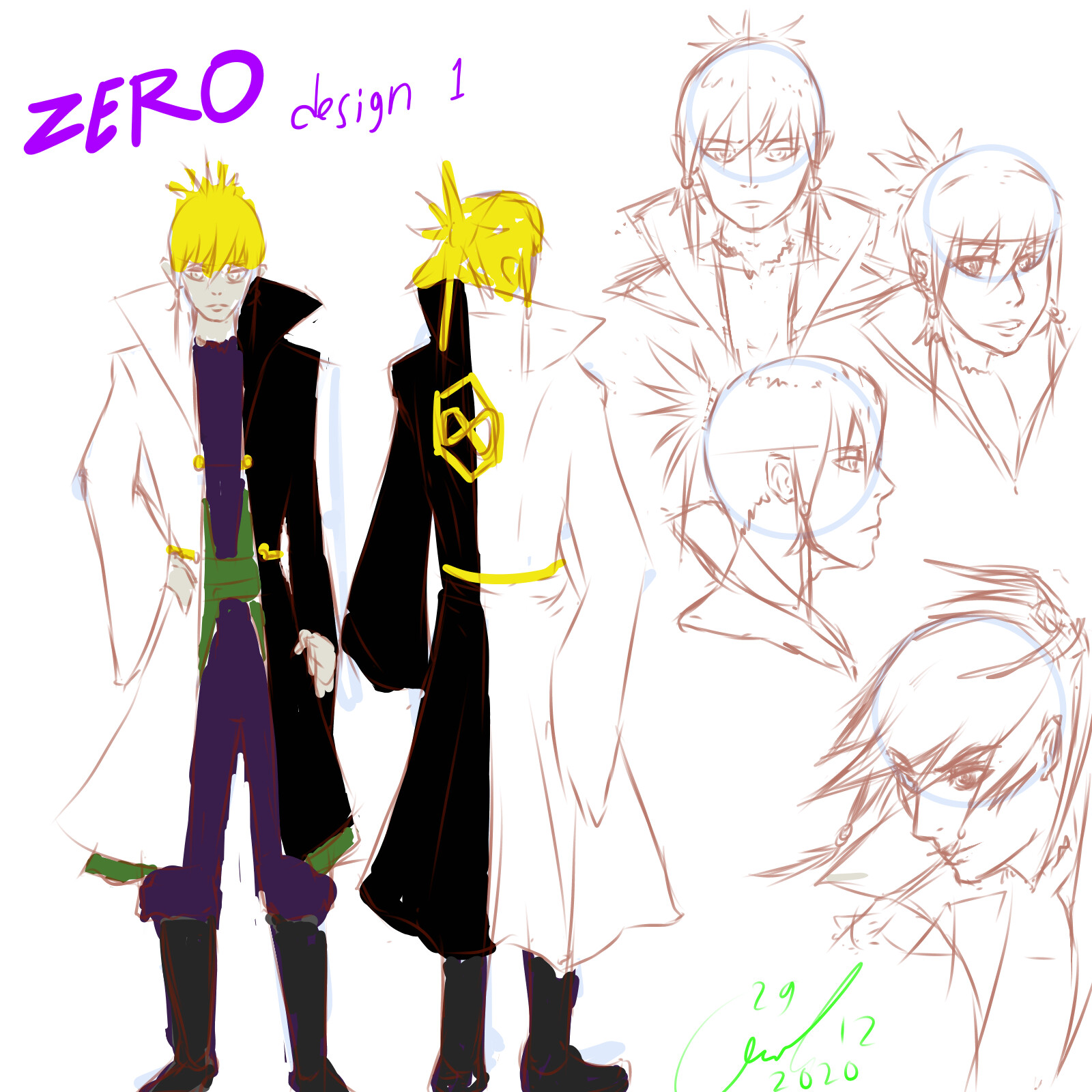 ArtStation - character design zero imagedjhin