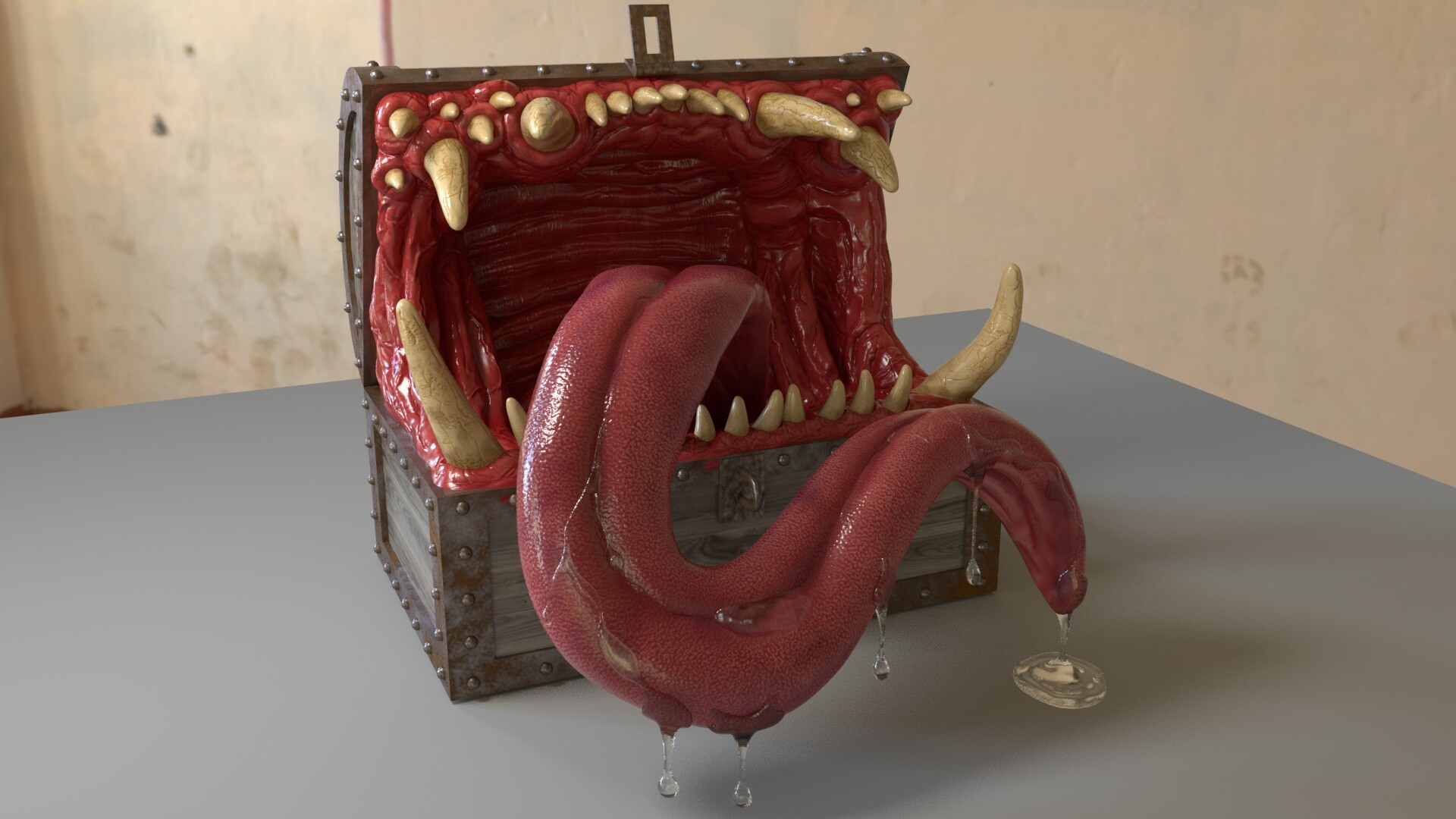 ArtStation - Mimic chest