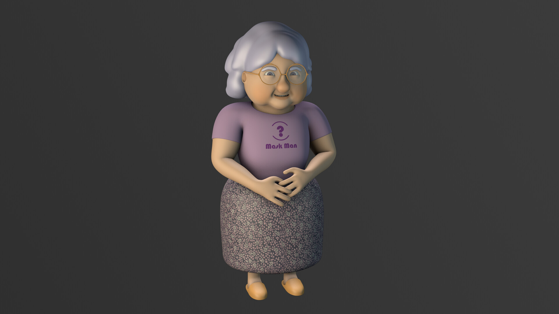 ArtStation - Grandma | 3D Character