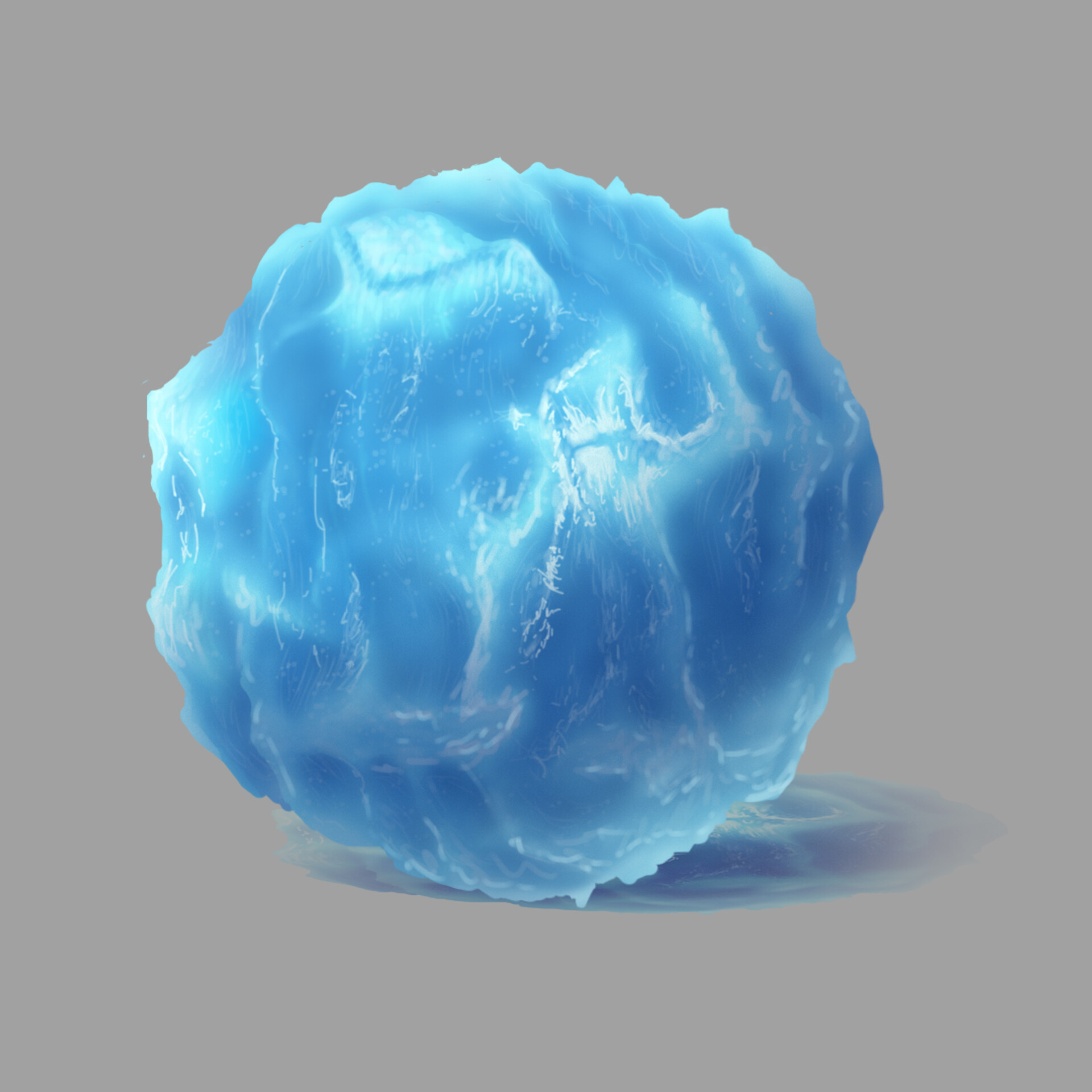 how to draw ice texture