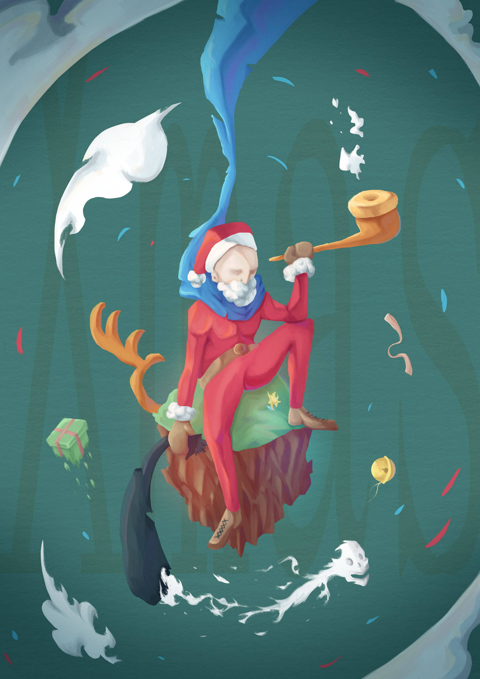 ArtStation - Fantasy Santa
